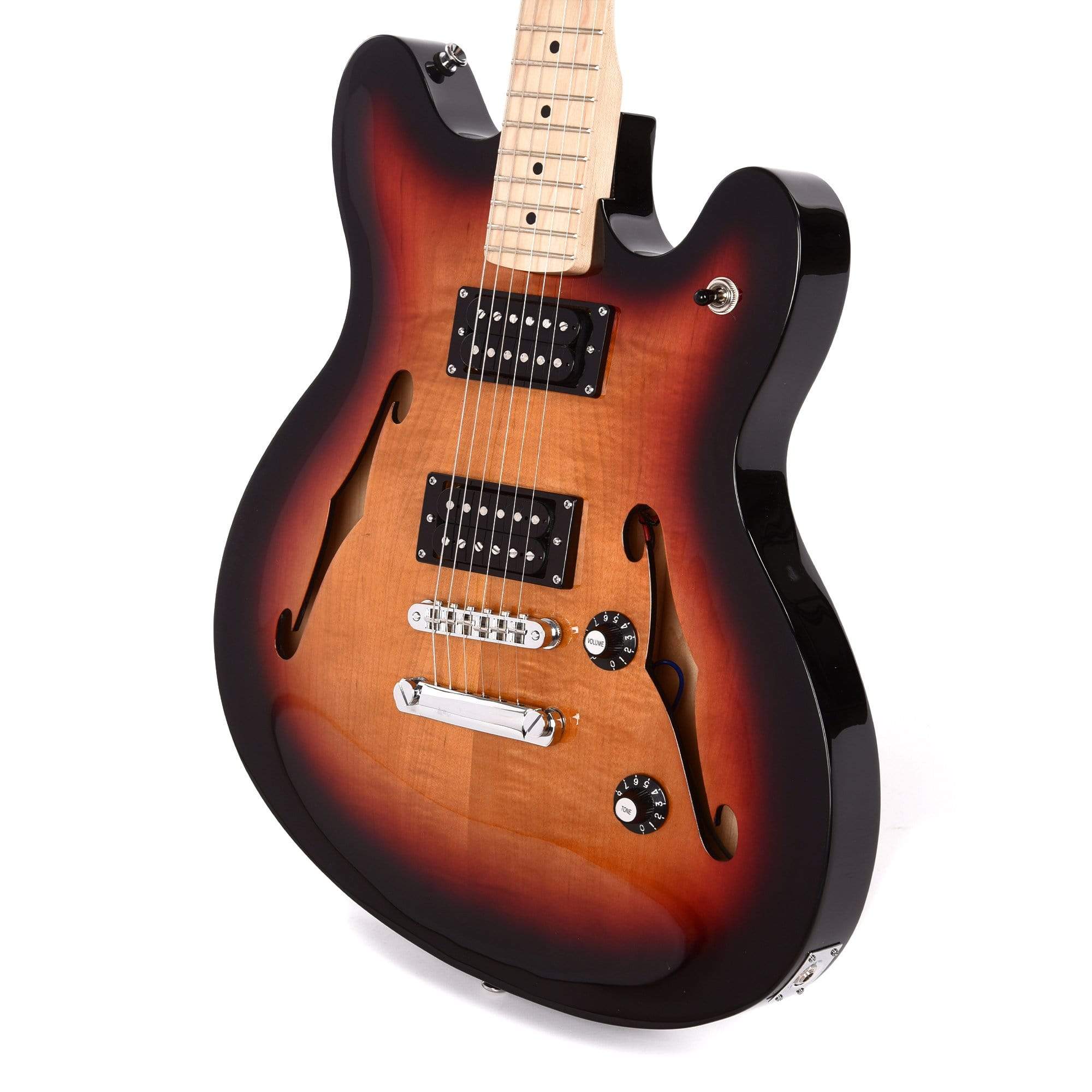 Squier Affinity Starcaster 3-Tone Sunburst – Chicago Music Exchange