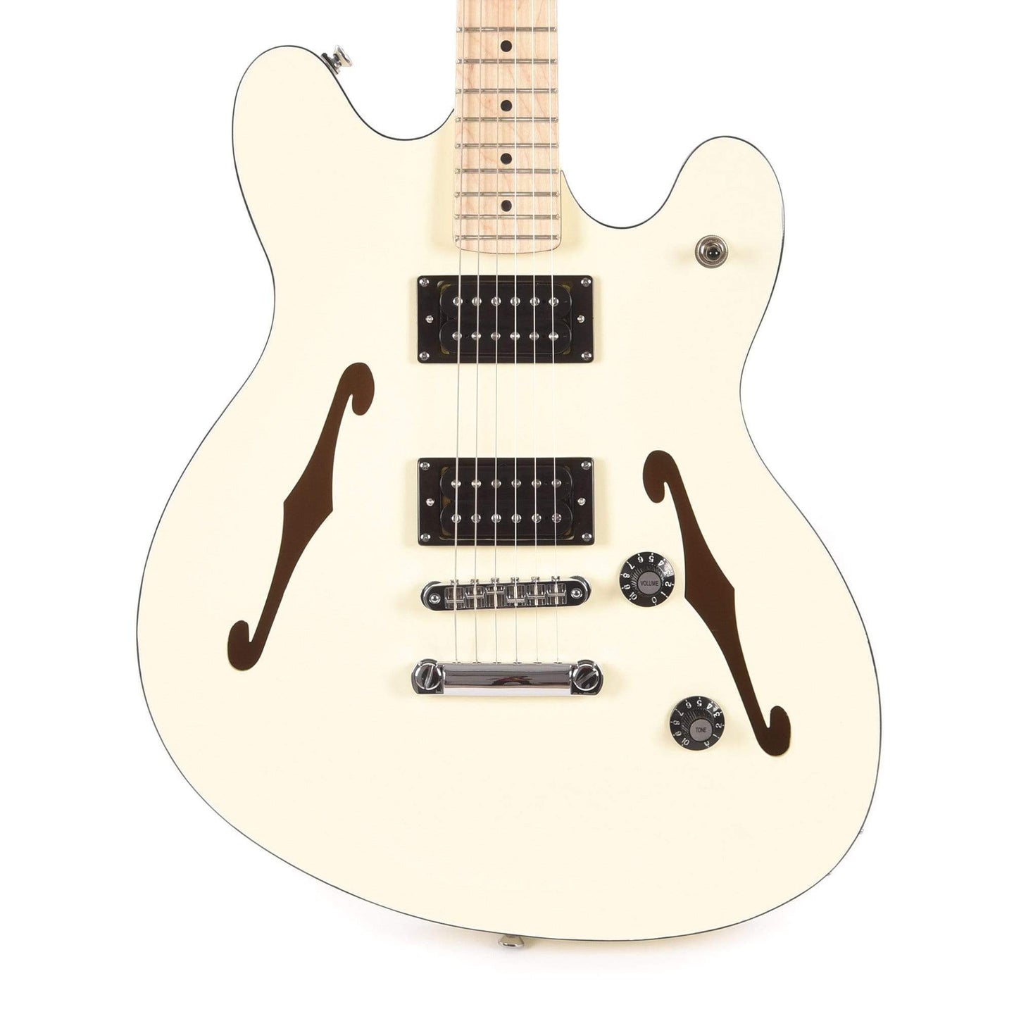 Squier Affinity Starcaster Olympic White – Chicago Music Exchange