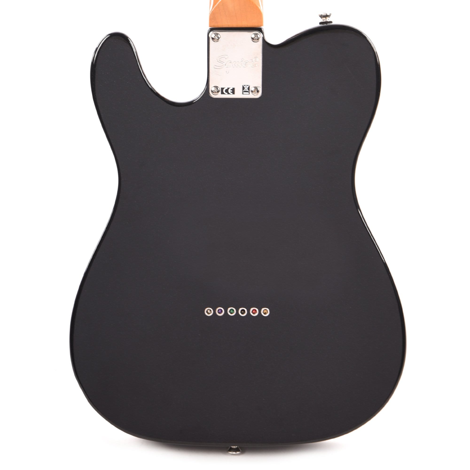 Squier Classic Vibe '60s Telecaster Thinline Black Metallic w/Silver A ...