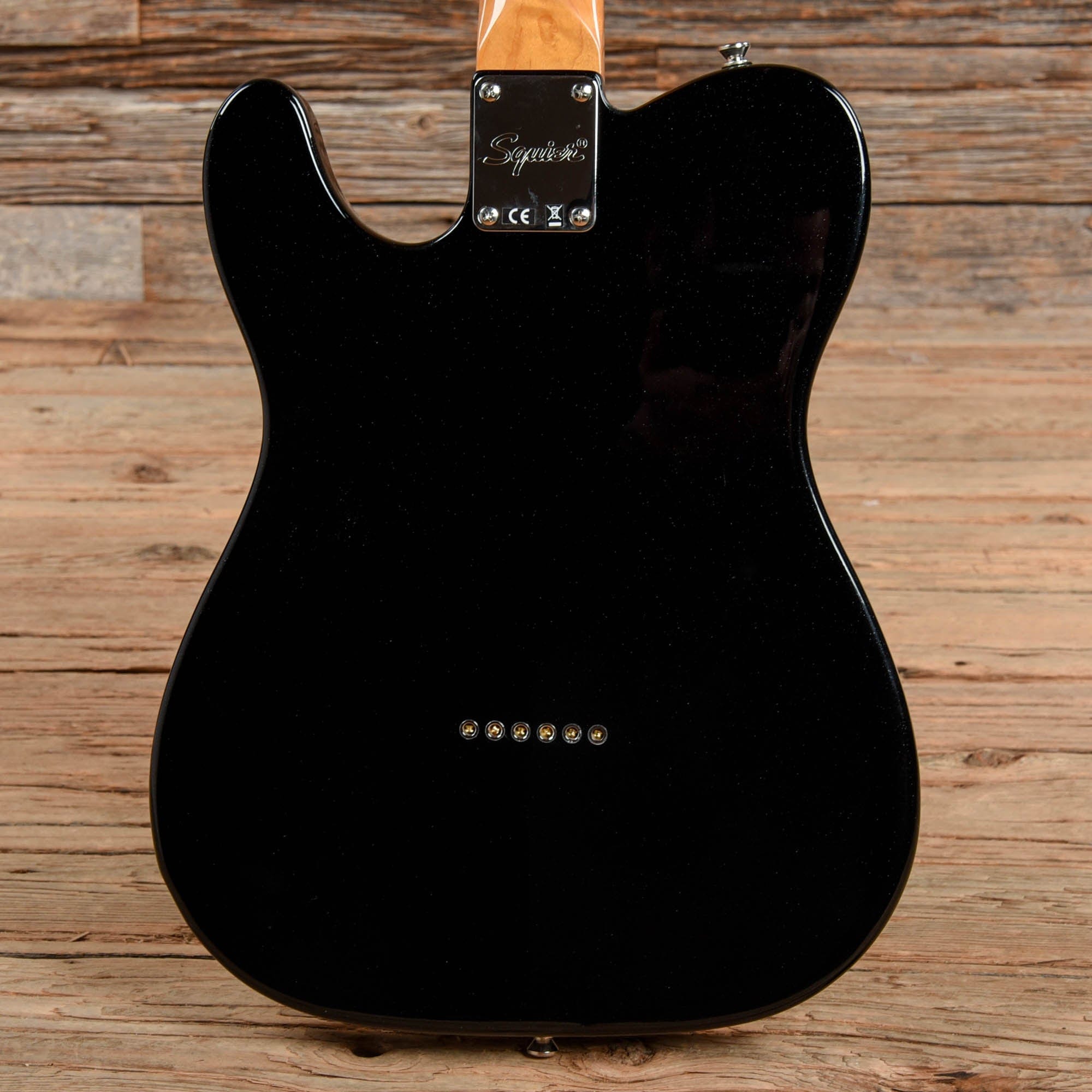 Squier Classic Vibe '60s Telecaster Thinline Black Metallic w/Silver A ...