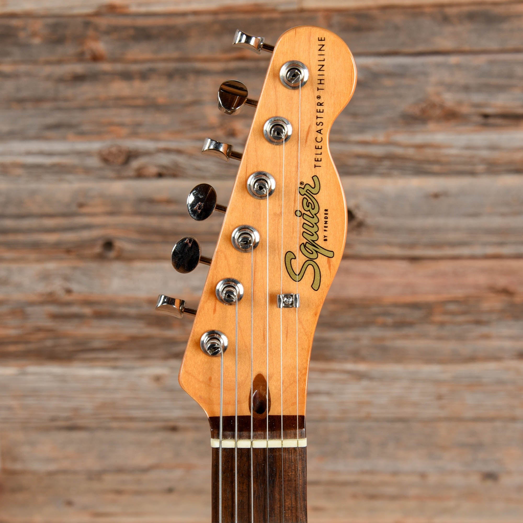 Squier Classic Vibe '60s Telecaster Thinline Black Metallic w/Silver A ...