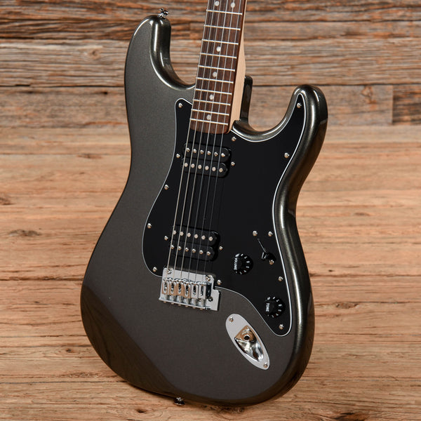 Squier Affinity Stratocaster HH Charcoal Frost Metallic – Chicago Music ...