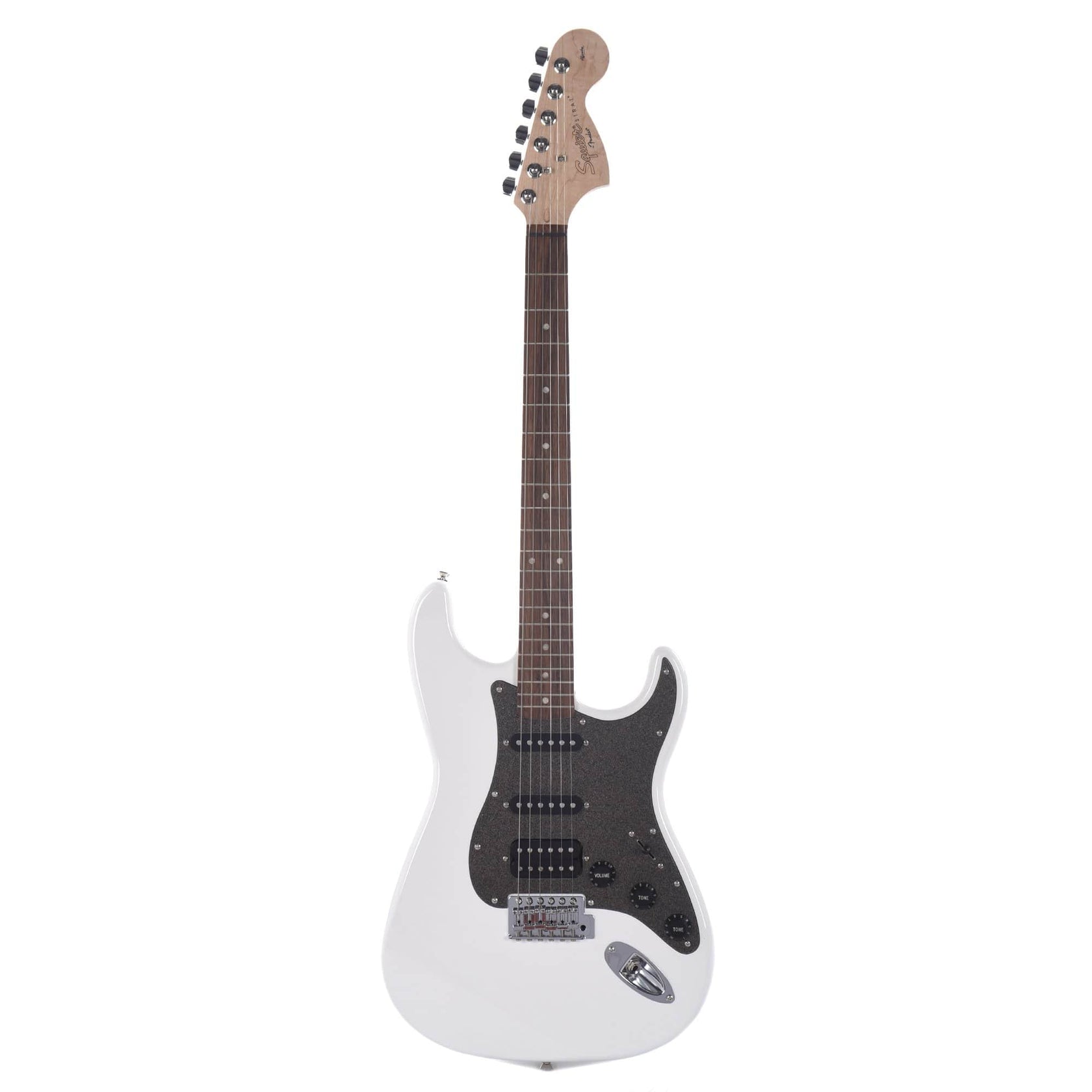 Squier Affinity Stratocaster HSS Olympic White – Chicago Music Exchange