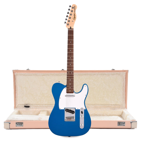 Squier Affinity Telecaster Lake Placid Blue and Hardshell Case Strat/T ...