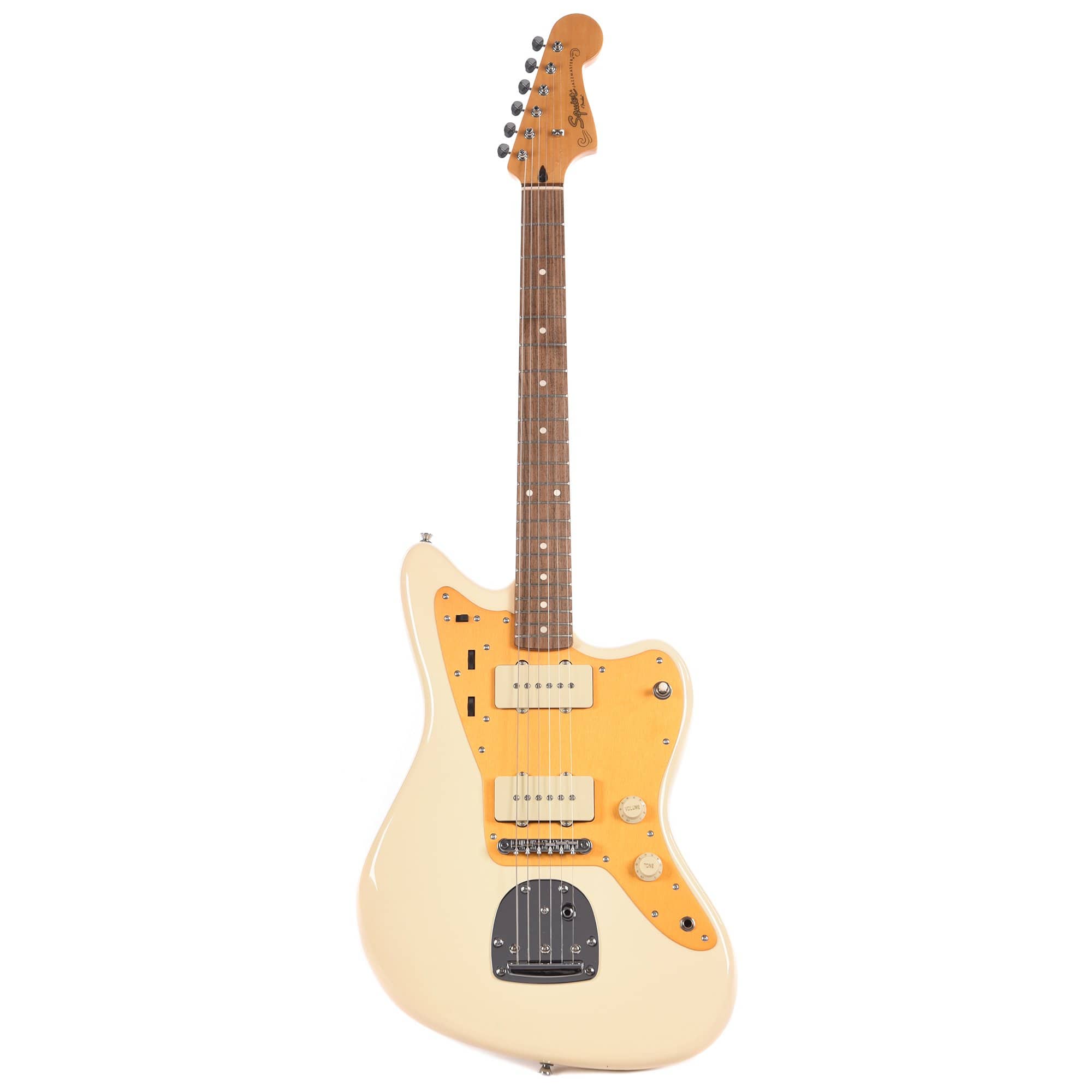 Squier Artist J Mascis Jazzmaster Vintage White – Chicago Music Exchange