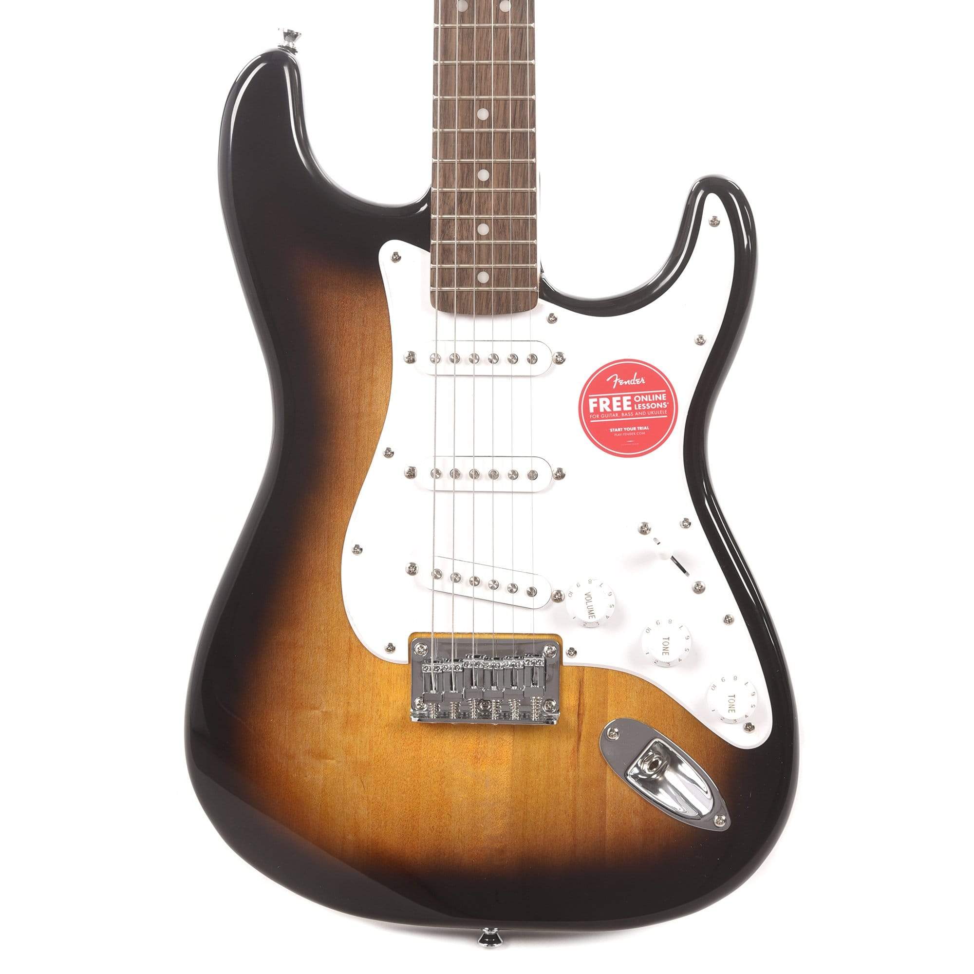 Squier Bullet Stratocaster Hardtail Brown Sunburst – Chicago Music Exchange