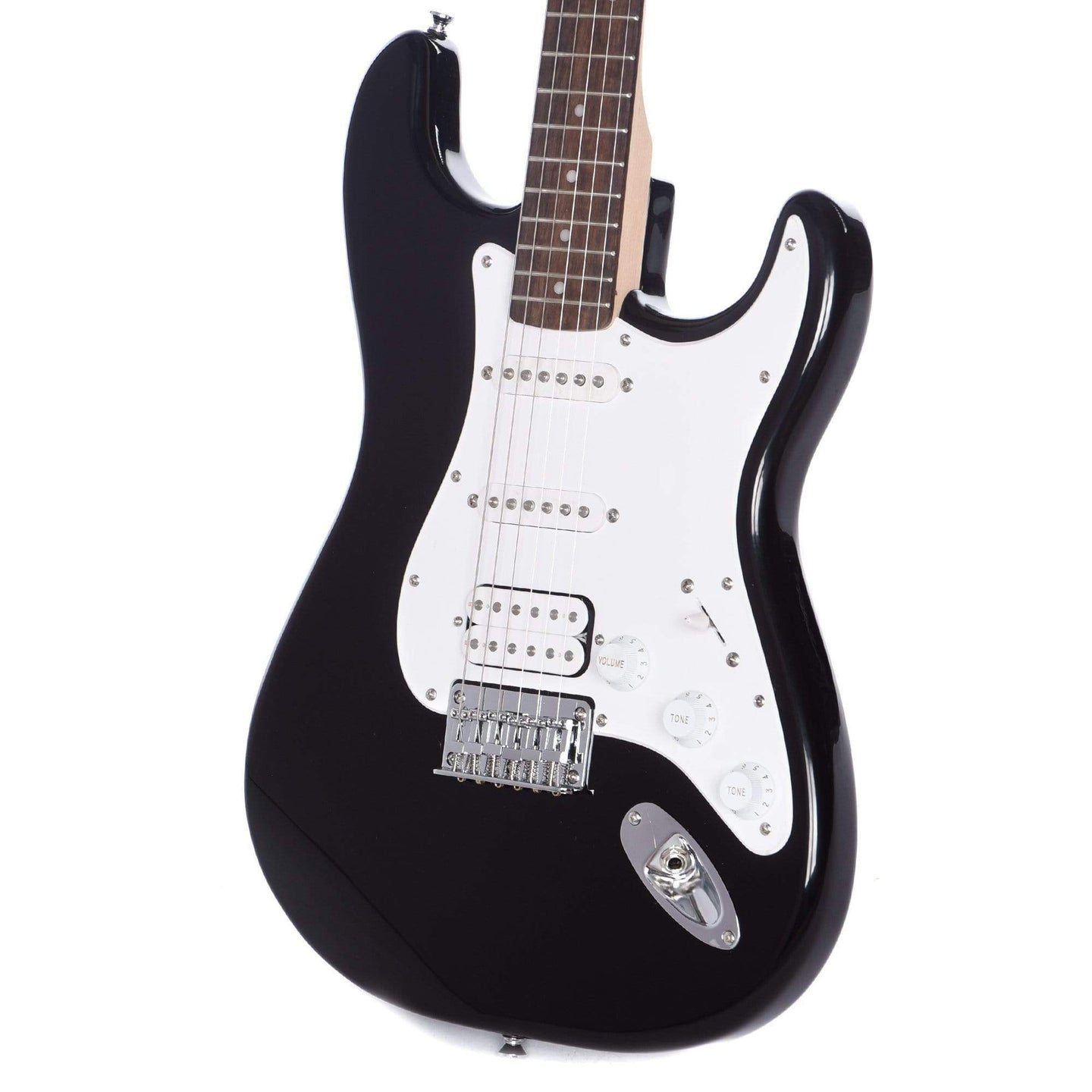 Squier Bullet Stratocaster Hardtail HSS Black – Chicago Music Exchange