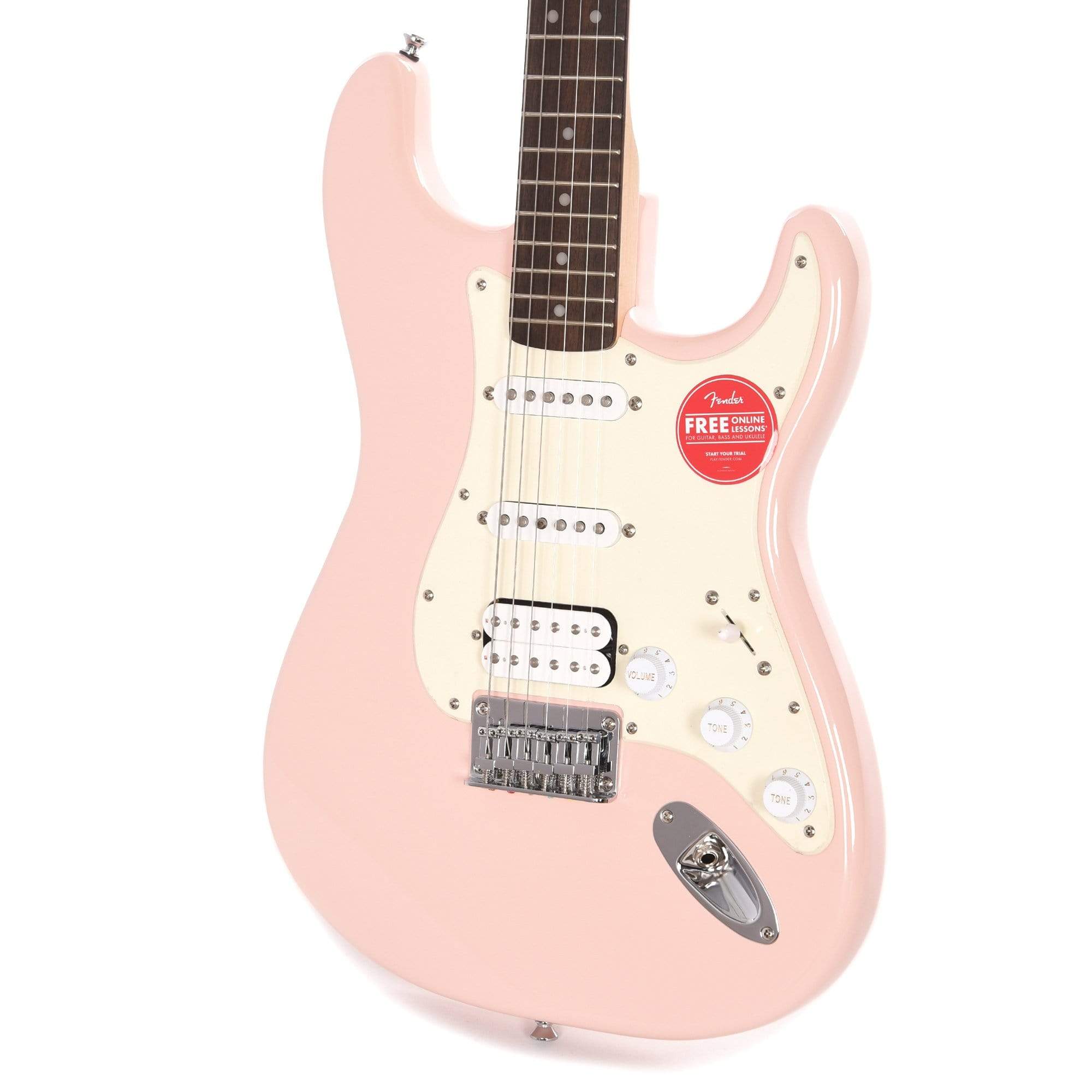 Squier Bullet Stratocaster HT HSS Shell Pink – Chicago Music Exchange