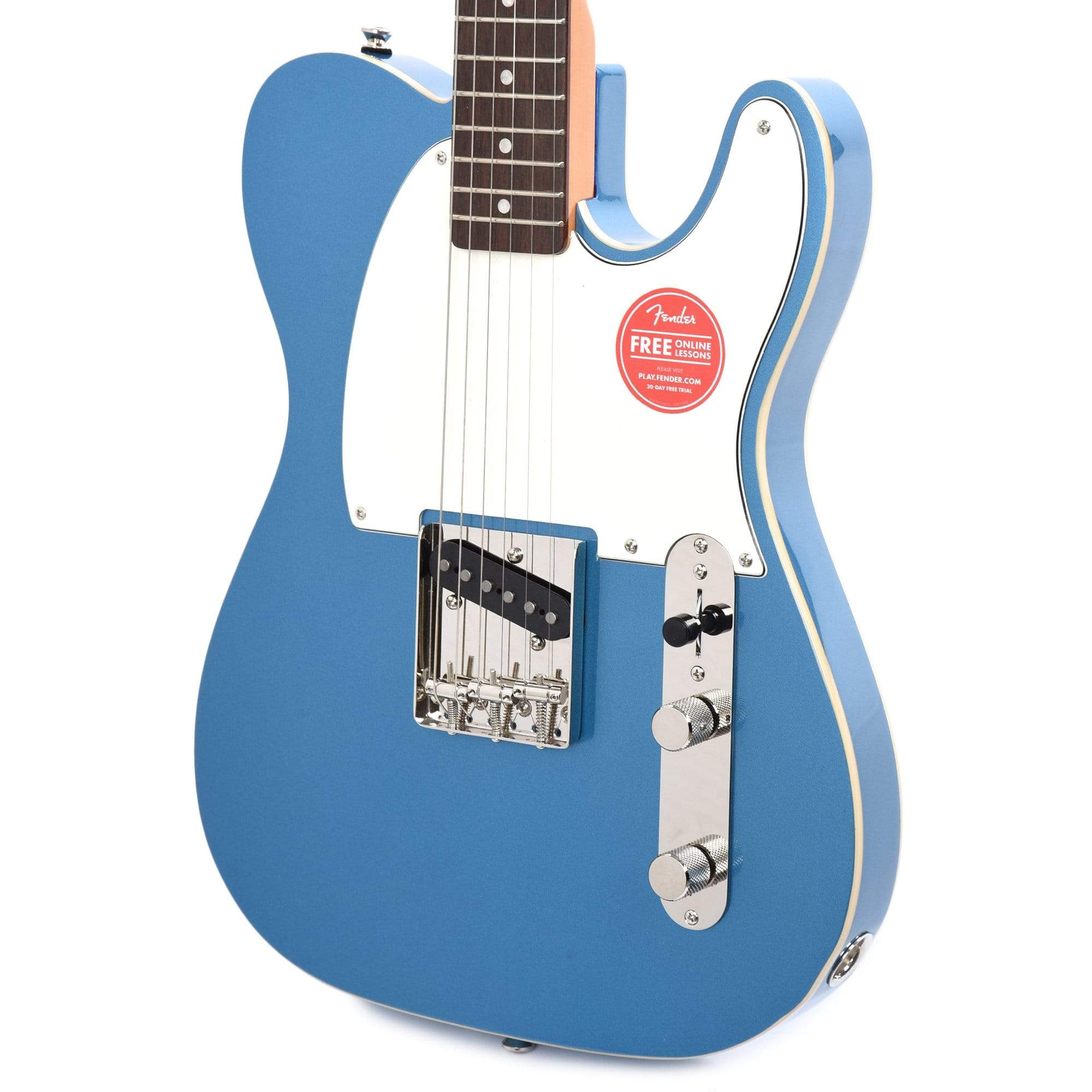 Squier Classic Vibe '60s Custom Esquire Lake Placid Blue w/3-Ply Parch ...