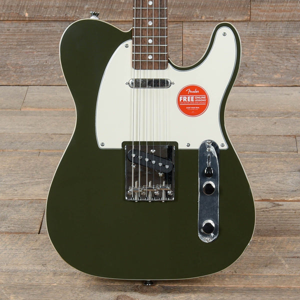 Squier Classic Vibe '60s Custom Telecaster Olive – Chicago Music Exchange