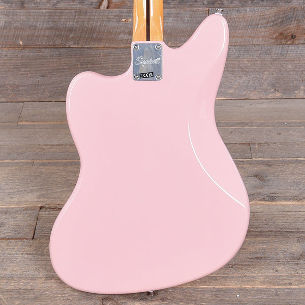 Squier Classic Vibe '60s Jaguar Shell Pink w/Matching Headcap & 3-Ply ...