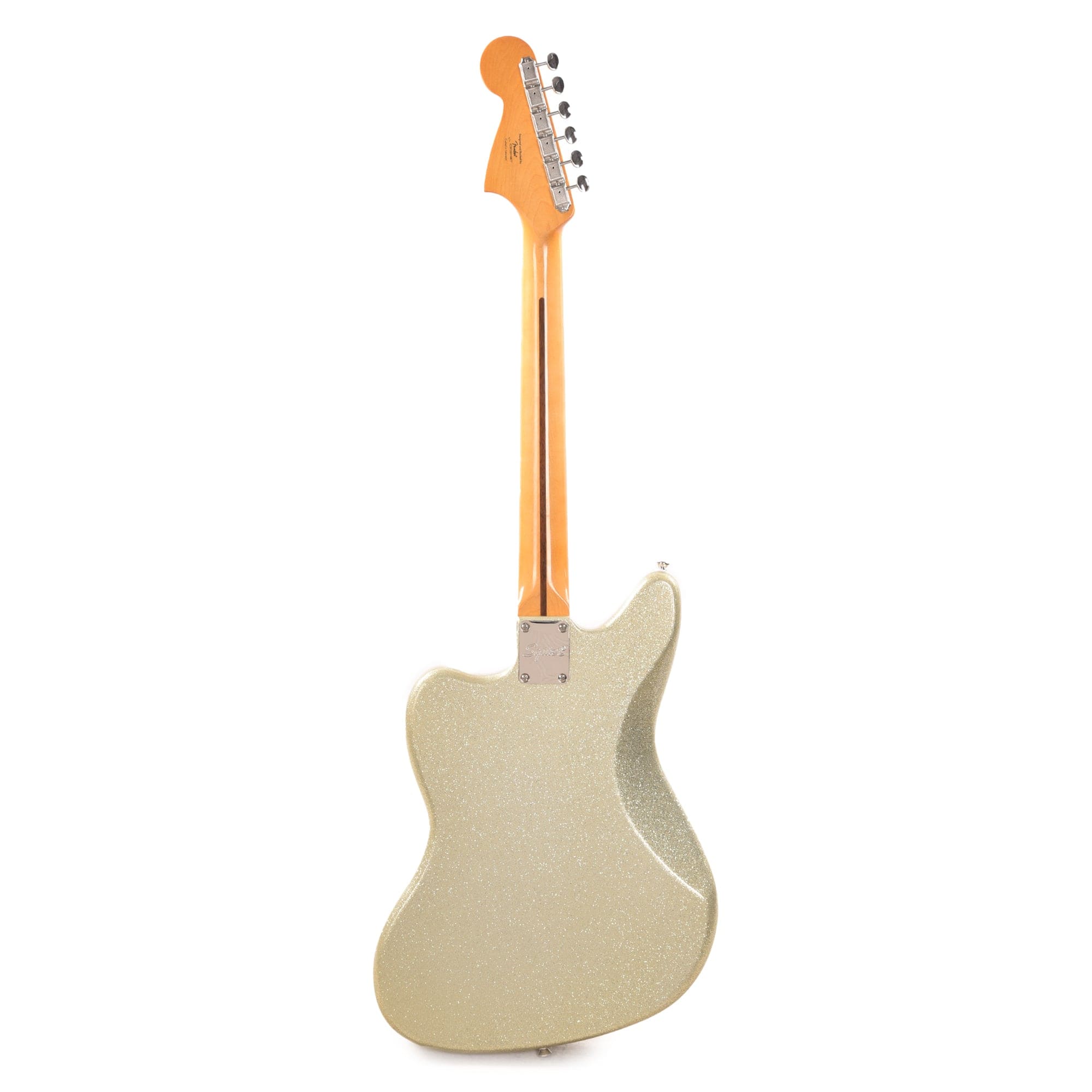 Squier Classic Vibe '60s Jaguar Silver Sparkle w/Matching Headcap ...