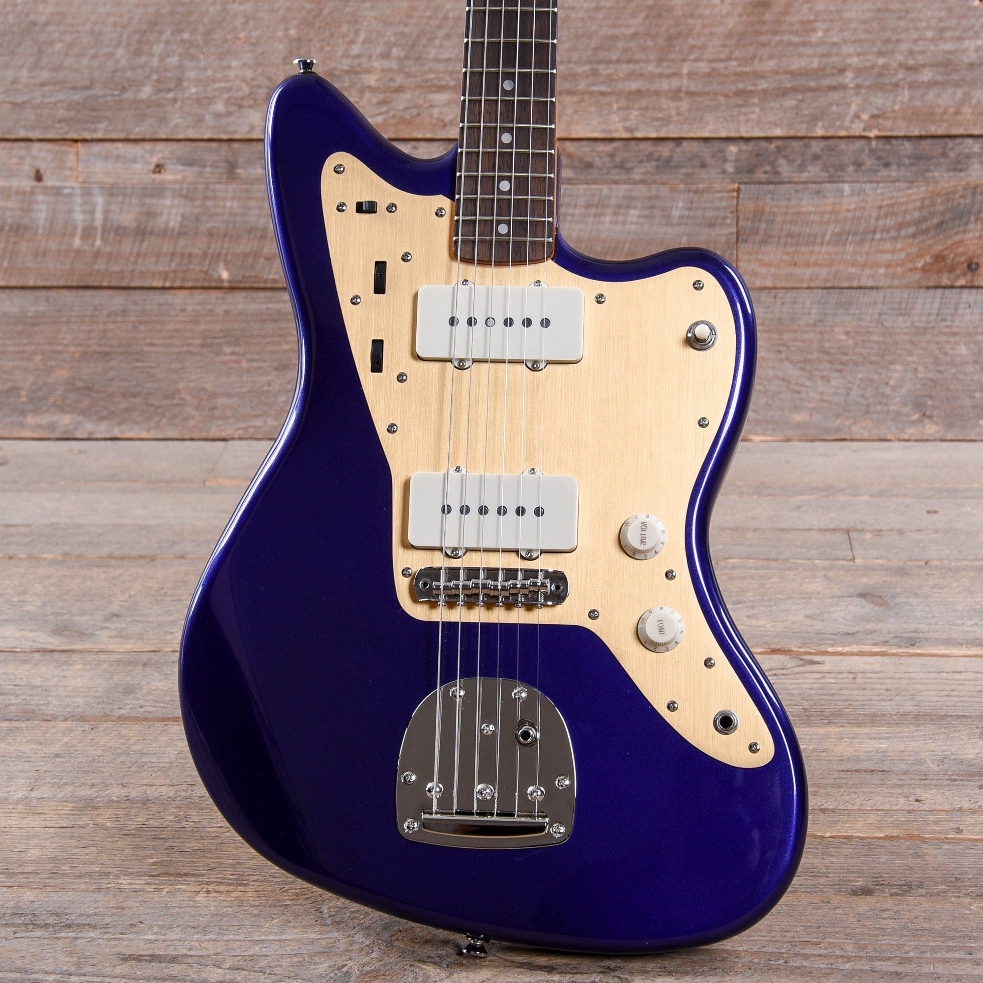 Squier Classic Vibe '60s Jazzmaster Purple Metallic w/Anodized Gold Pi ...