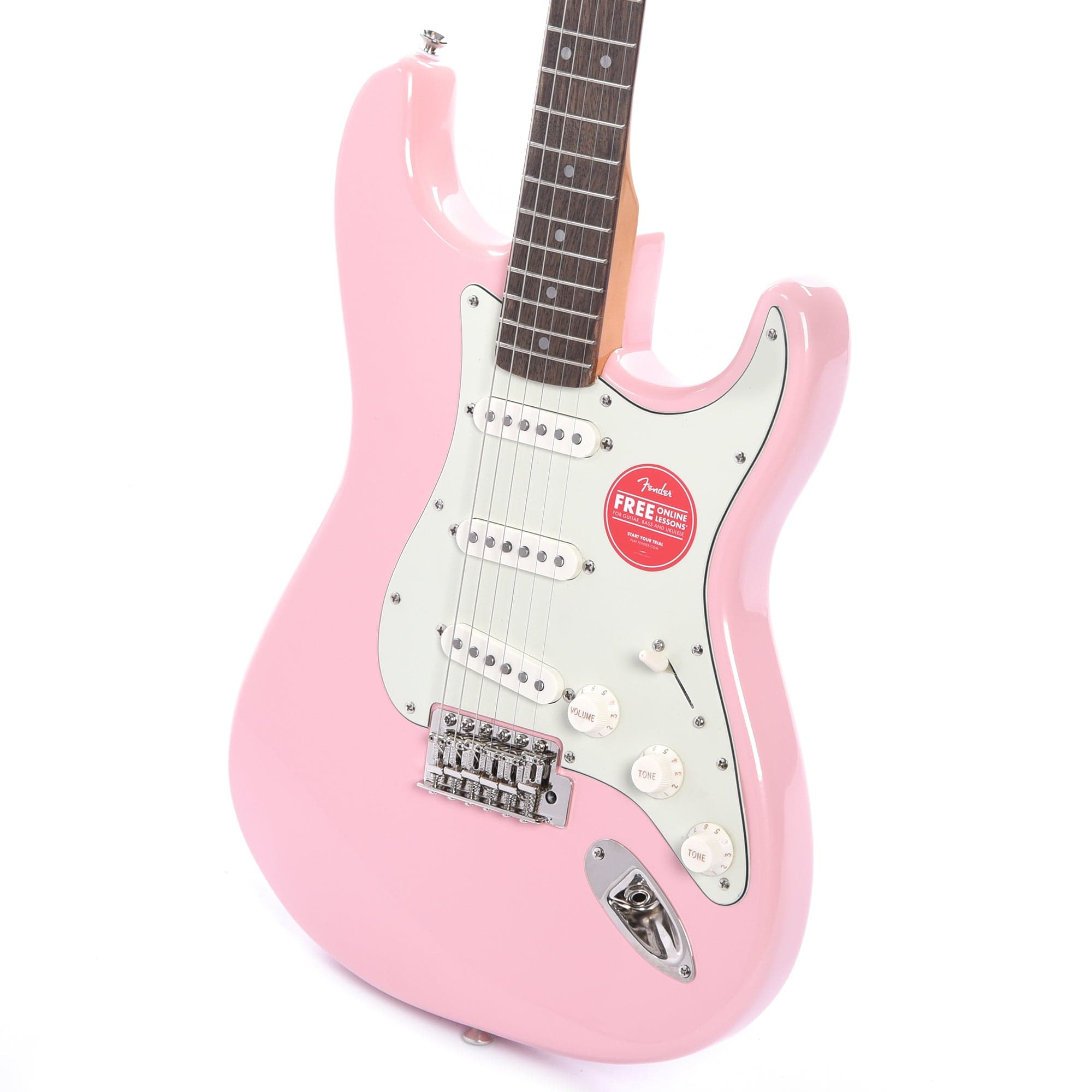 Squier Classic Vibe '60s Stratocaster Shell Pink w/Mint Pickguard ...