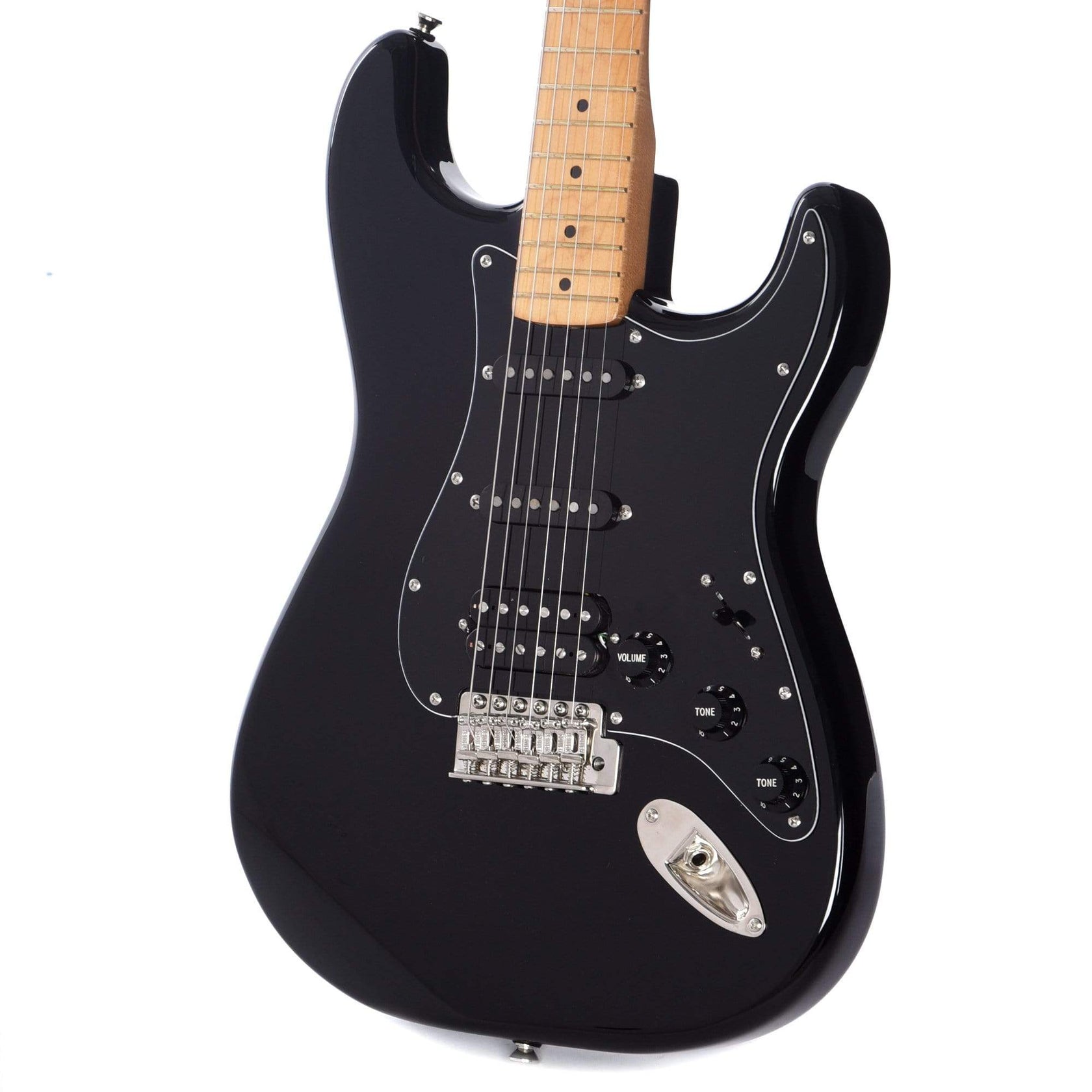 Squier Classic Vibe '70s Stratocaster HSS Black – Chicago Music Exchange
