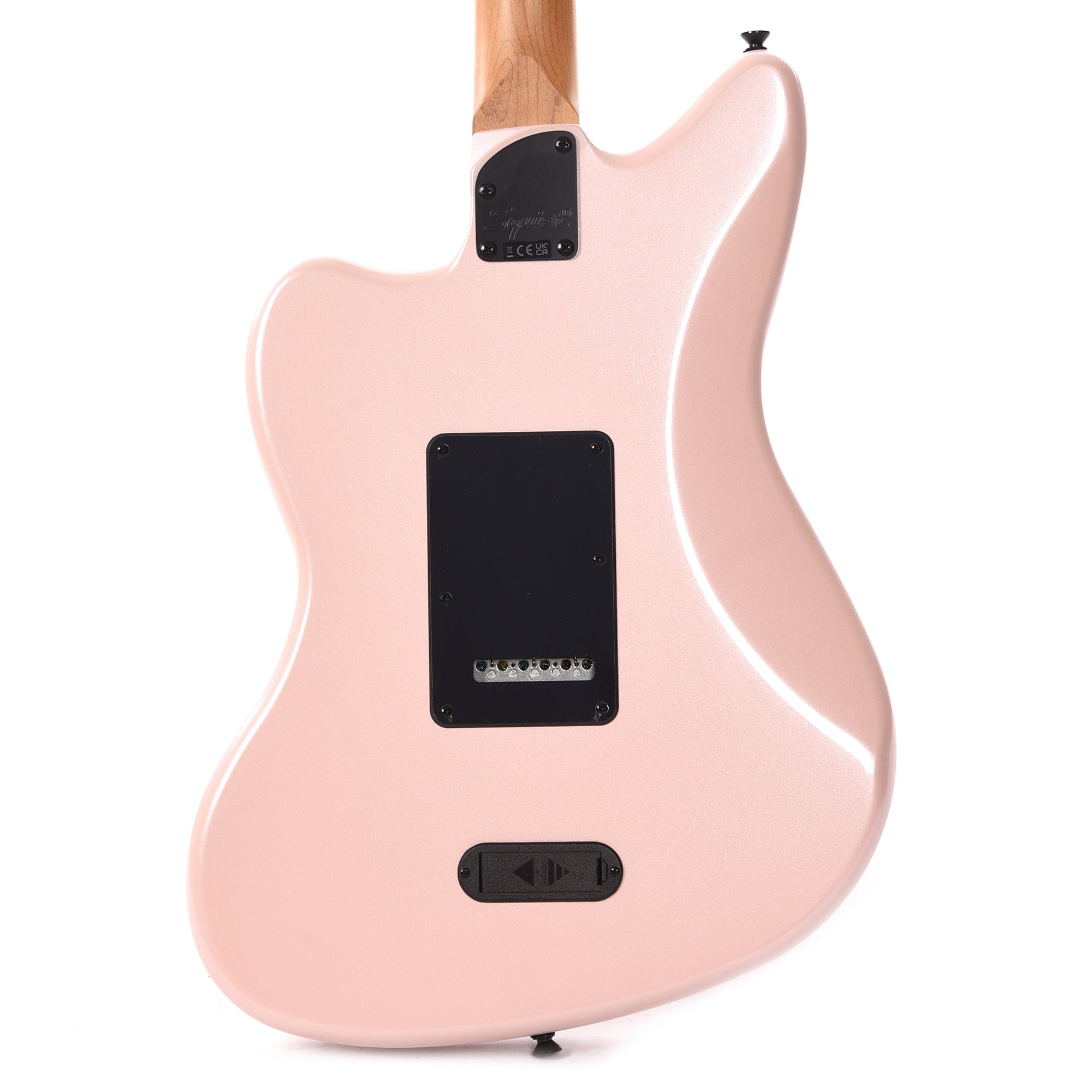 Squier Contemporary Active Jazzmaster HH Shell Pink Pearl w/Black Pick ...