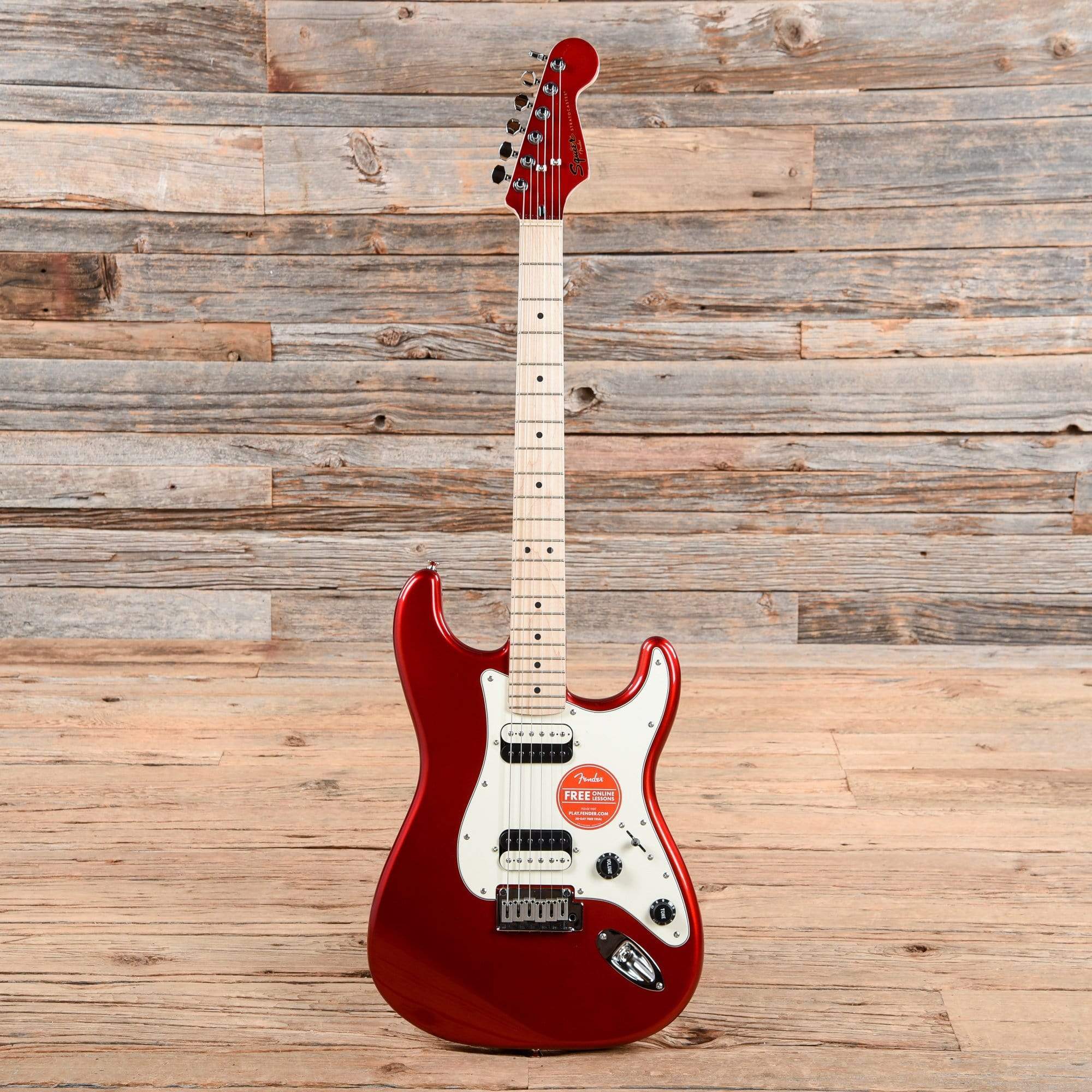 Squier Contemporary Stratocaster HH Dark Metallic Red – Chicago Music ...