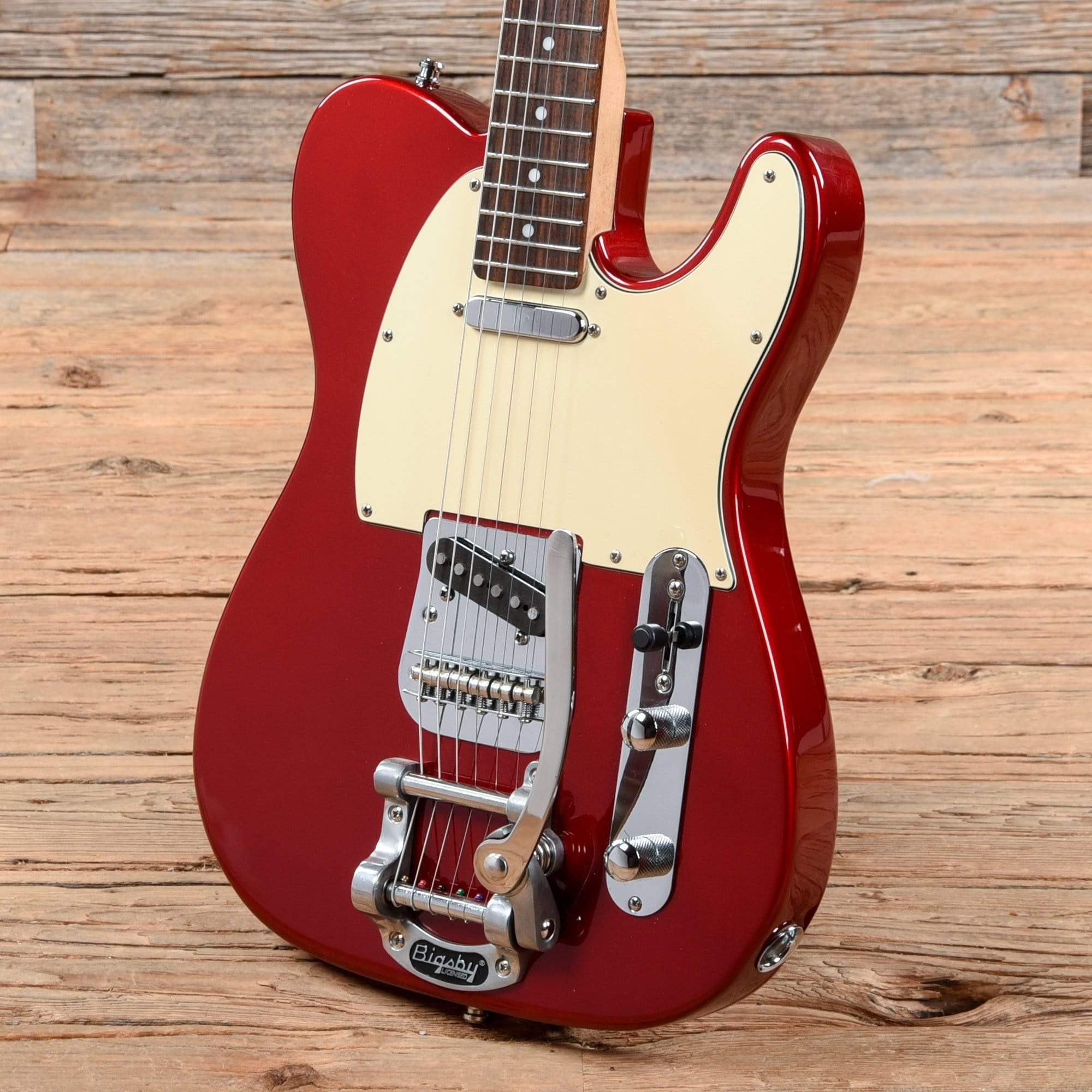 Squier FSR Standard Telecaster w/Bigsby Candy Apple Red 2010 – Chicago ...