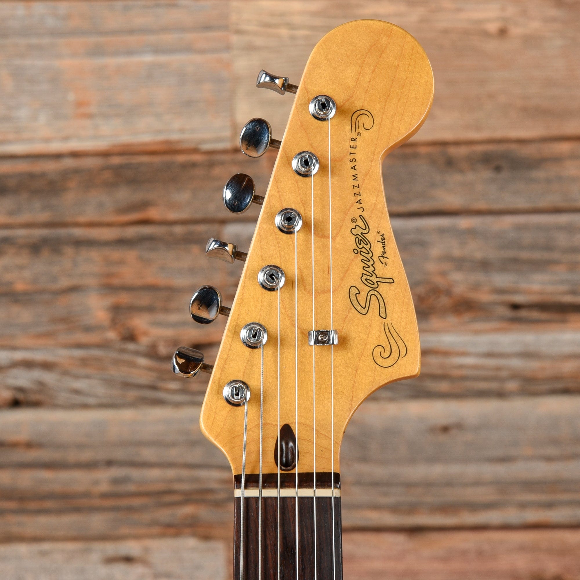 Squier J Mascis Jazzmaster Vintage White 2017 – Chicago Music Exchange