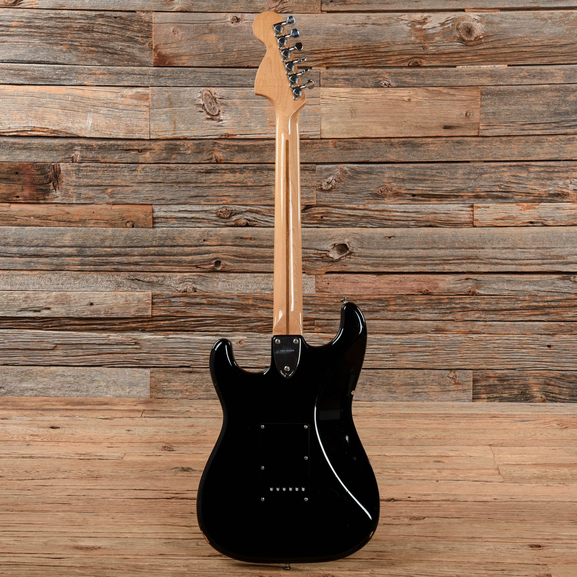 Squier Japan Stratocaster Black – Chicago Music Exchange