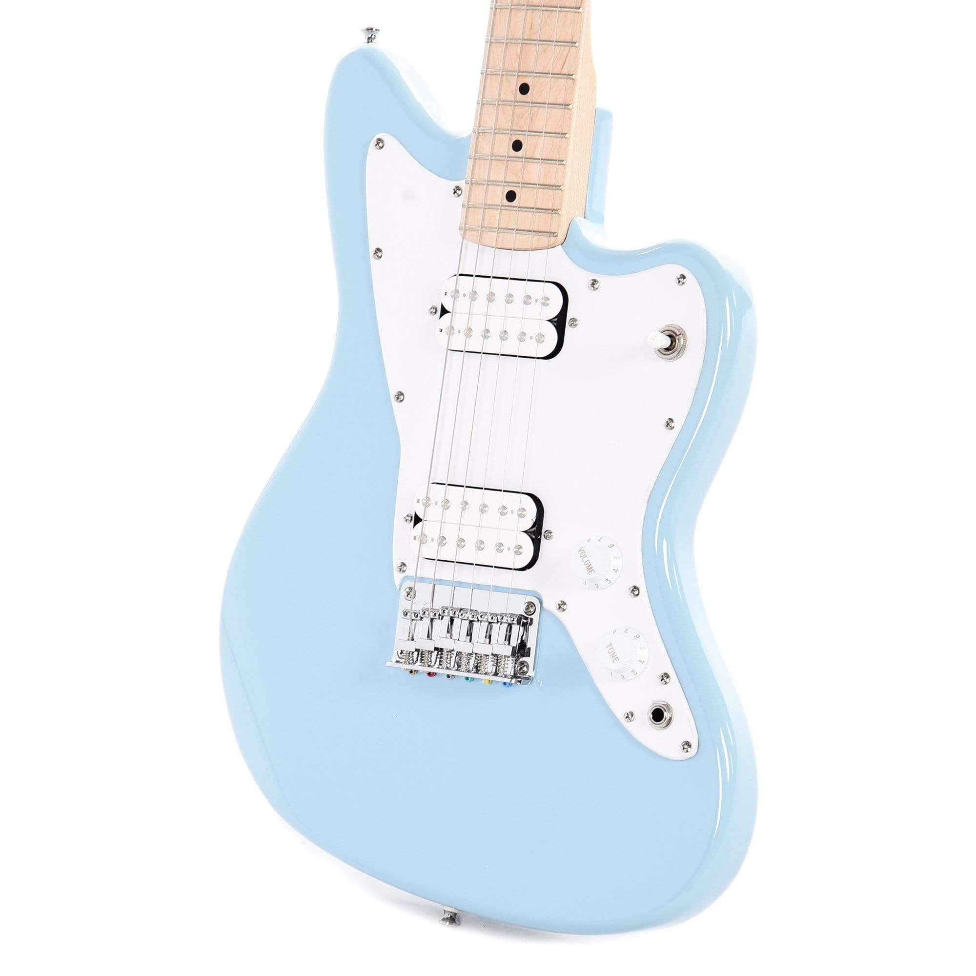 Squier Mini Jazzmaster HH Daphne Blue – Chicago Music Exchange