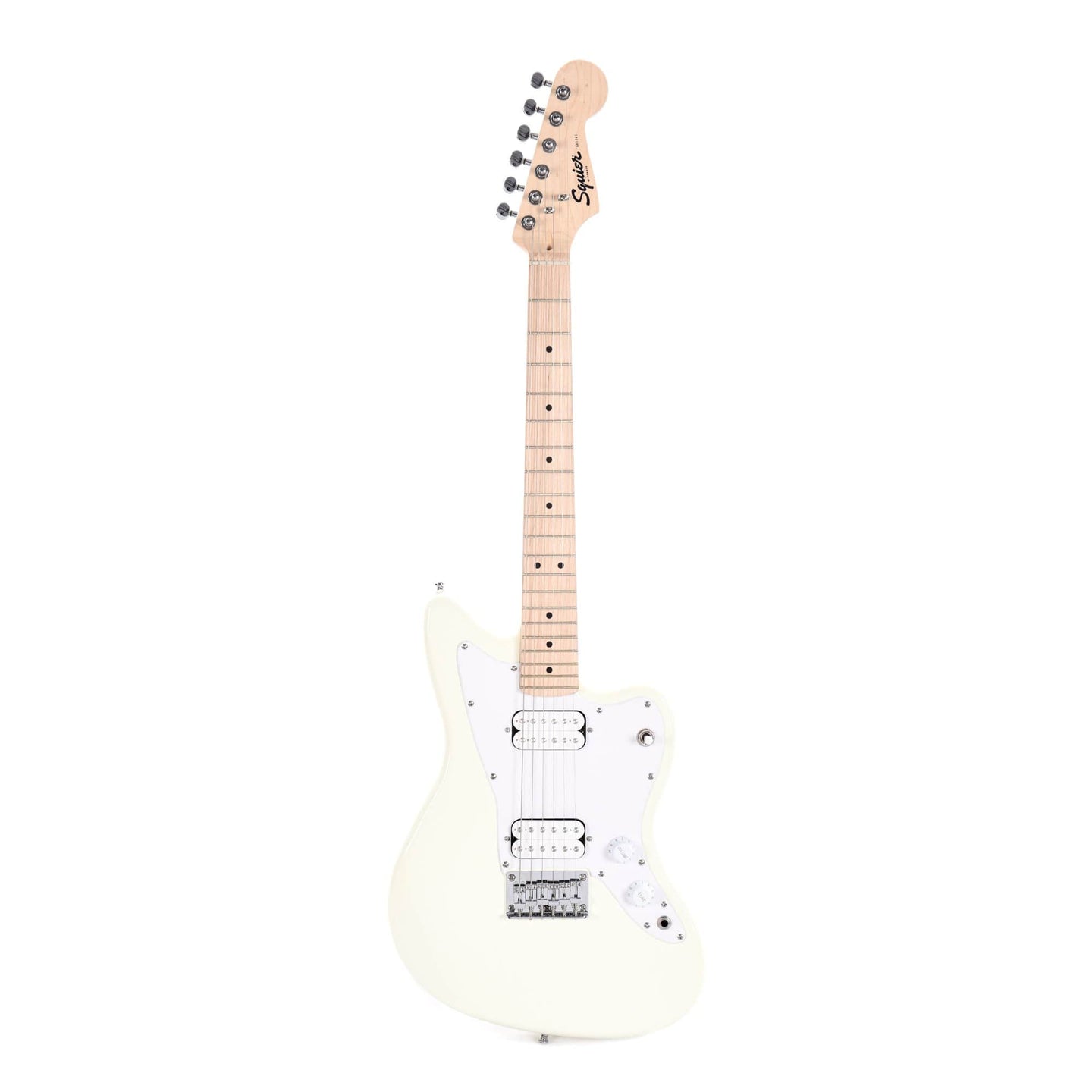 Squier Mini Jazzmaster HH Olympic White – Chicago Music Exchange