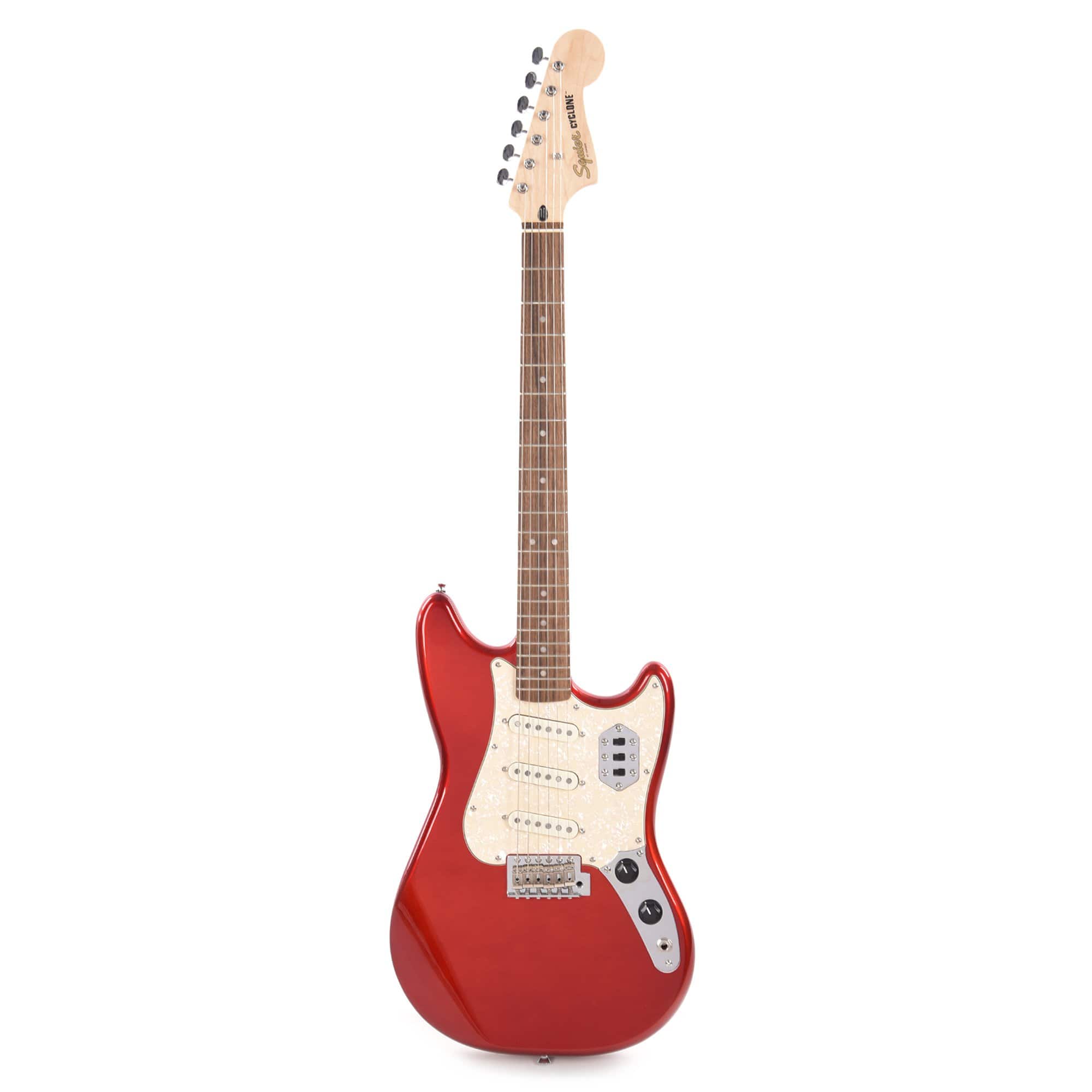 Squier Paranormal Cyclone Candy Apple Red – Chicago Music Exchange