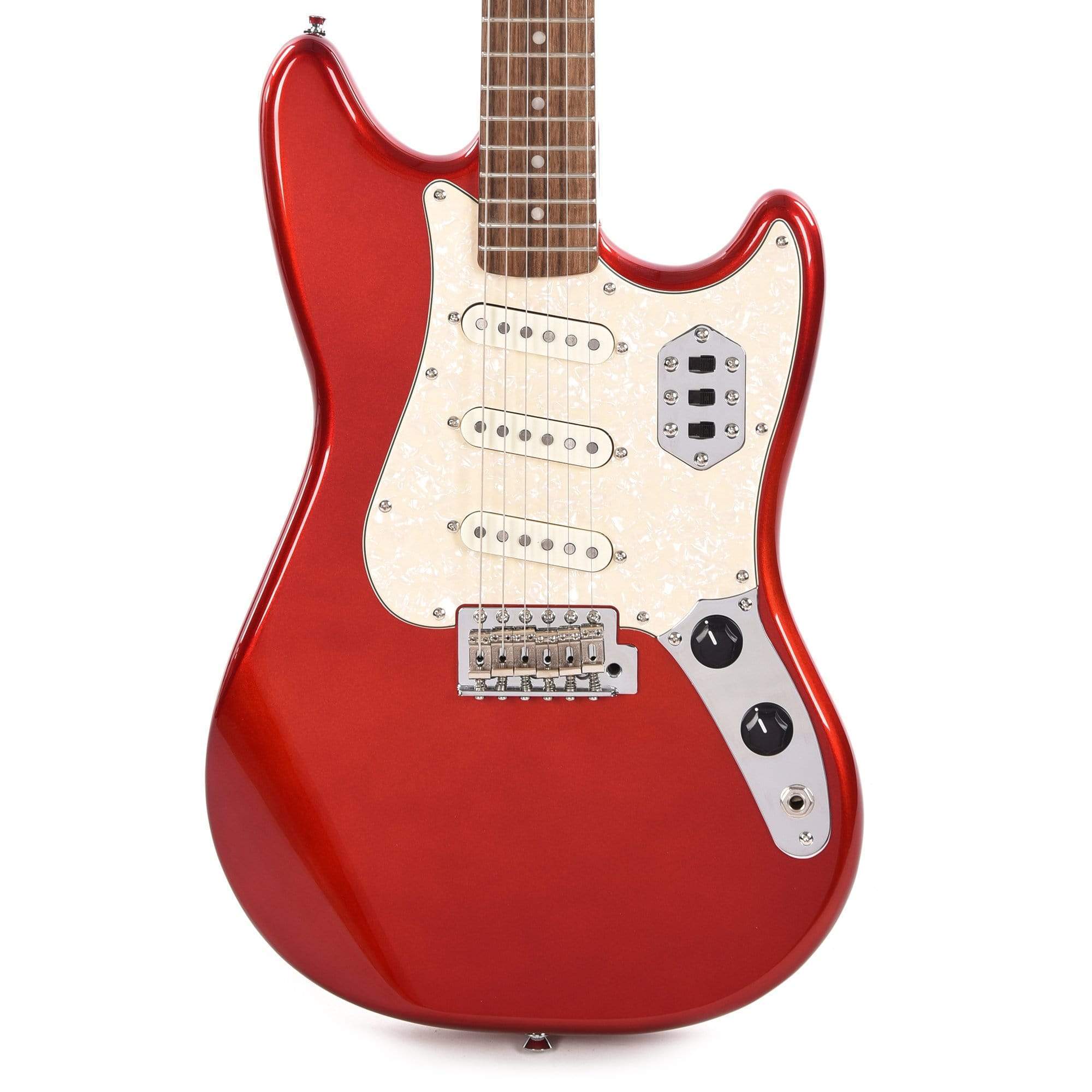 Squier Paranormal Cyclone Candy Apple Red – Chicago Music Exchange