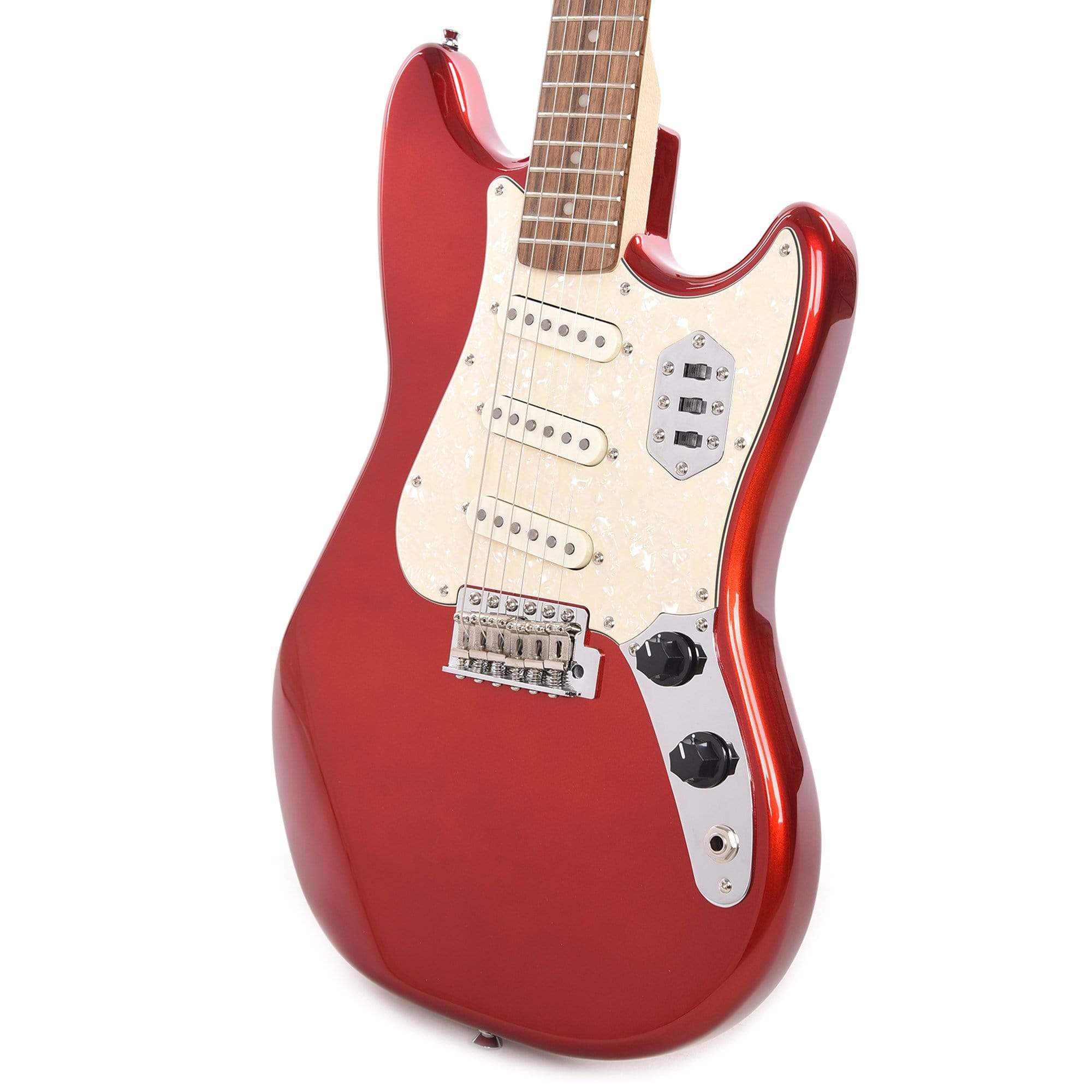 Squier Paranormal Cyclone Candy Apple Red – Chicago Music Exchange