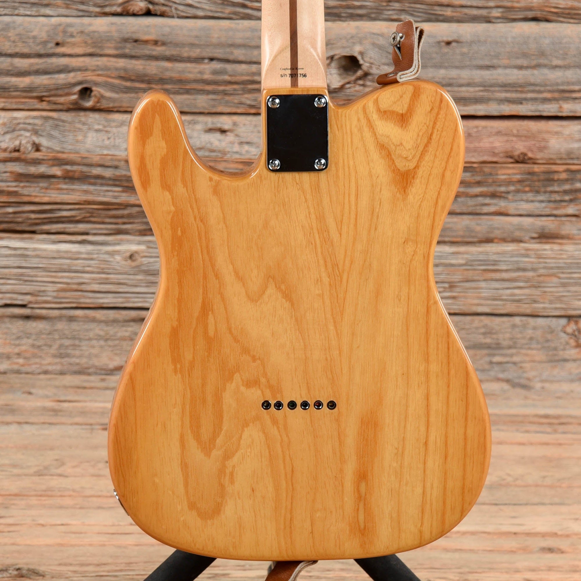 Squier Pro Tone Fat Telecaster Natural 1987 – Chicago Music Exchange