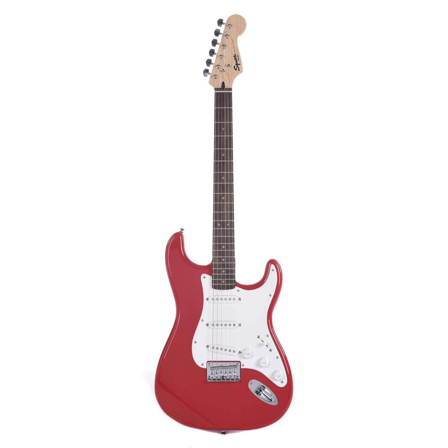 Squier Bullet Stratocaster Hardtail Fiesta Red – Chicago Music Exchange