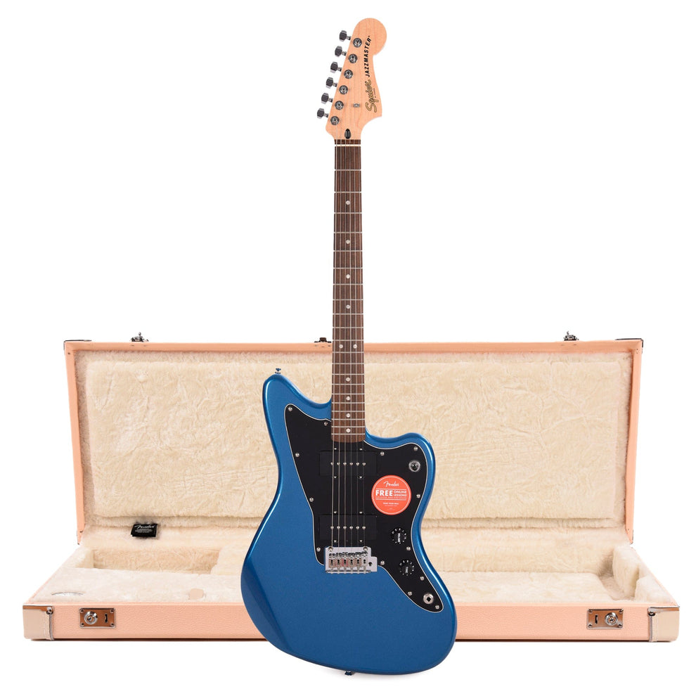 Squier Affinity Jazzmaster Lake Placid Blue and Hardshell Case Jazzmas ...