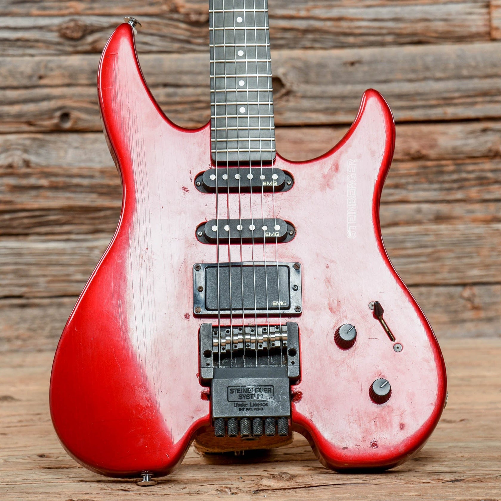 Steinberger GR4R Metallic Red 1980s – Chicago Music Exchange