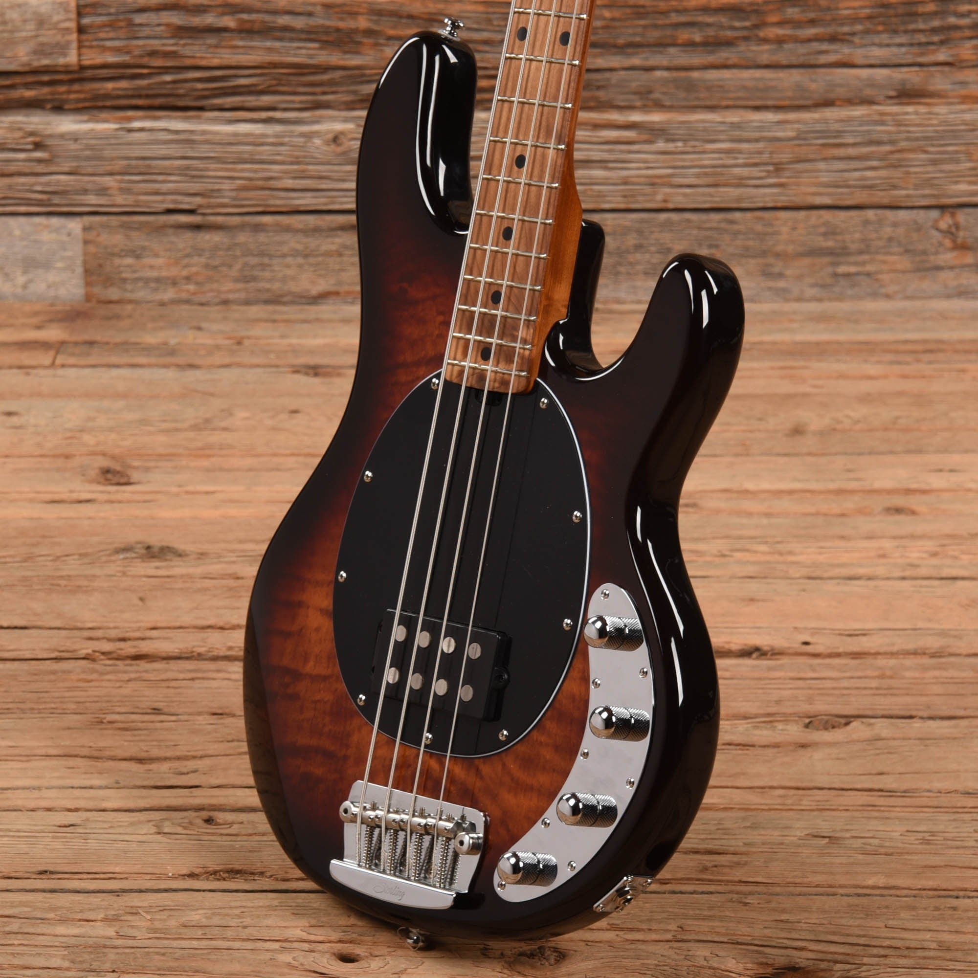 Sterling by Music Man StingRay Ray 34FM Island Burst – Chicago Music ...
