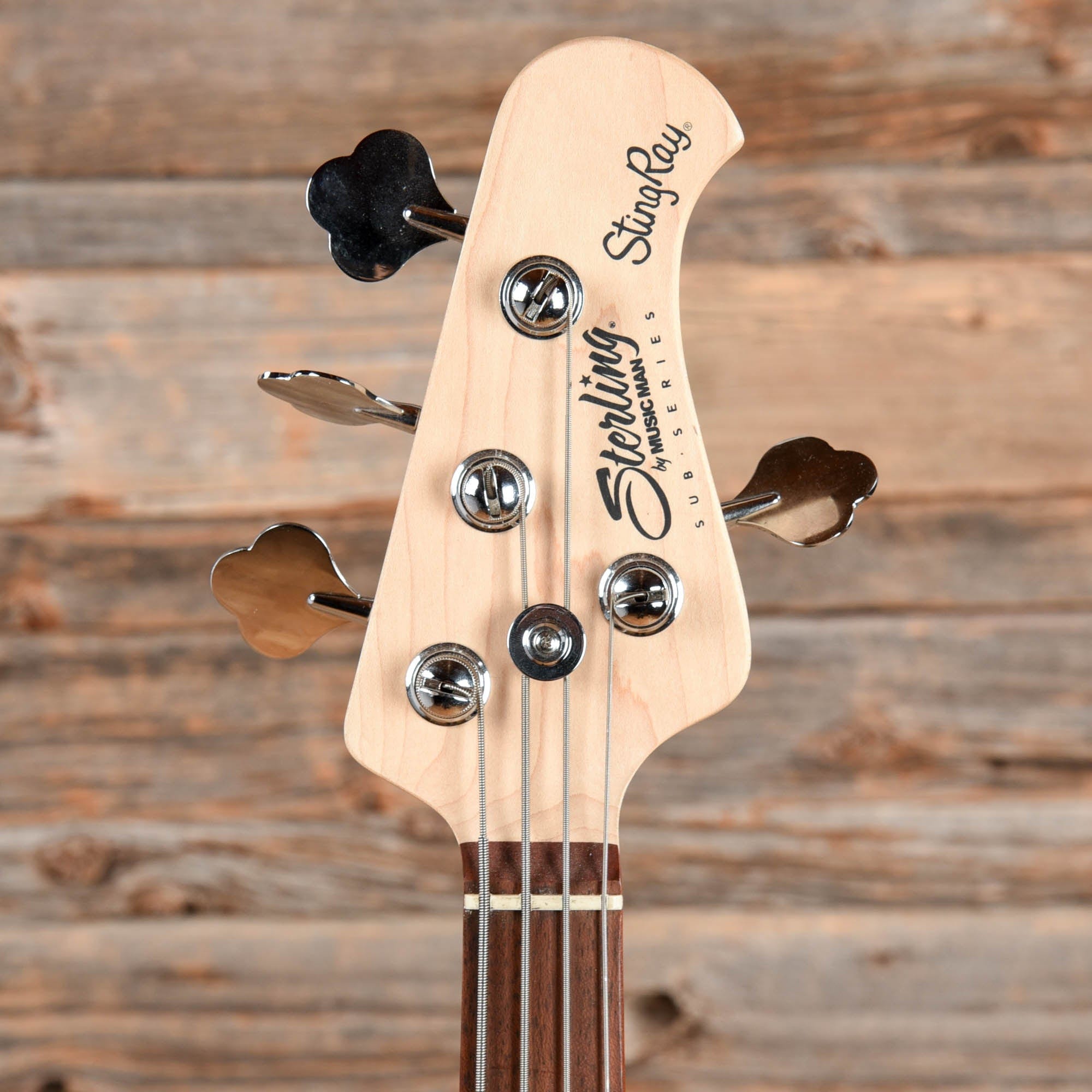 Sterling by Music Man SUB Series StingRay 4 Satin Transparent Black ...