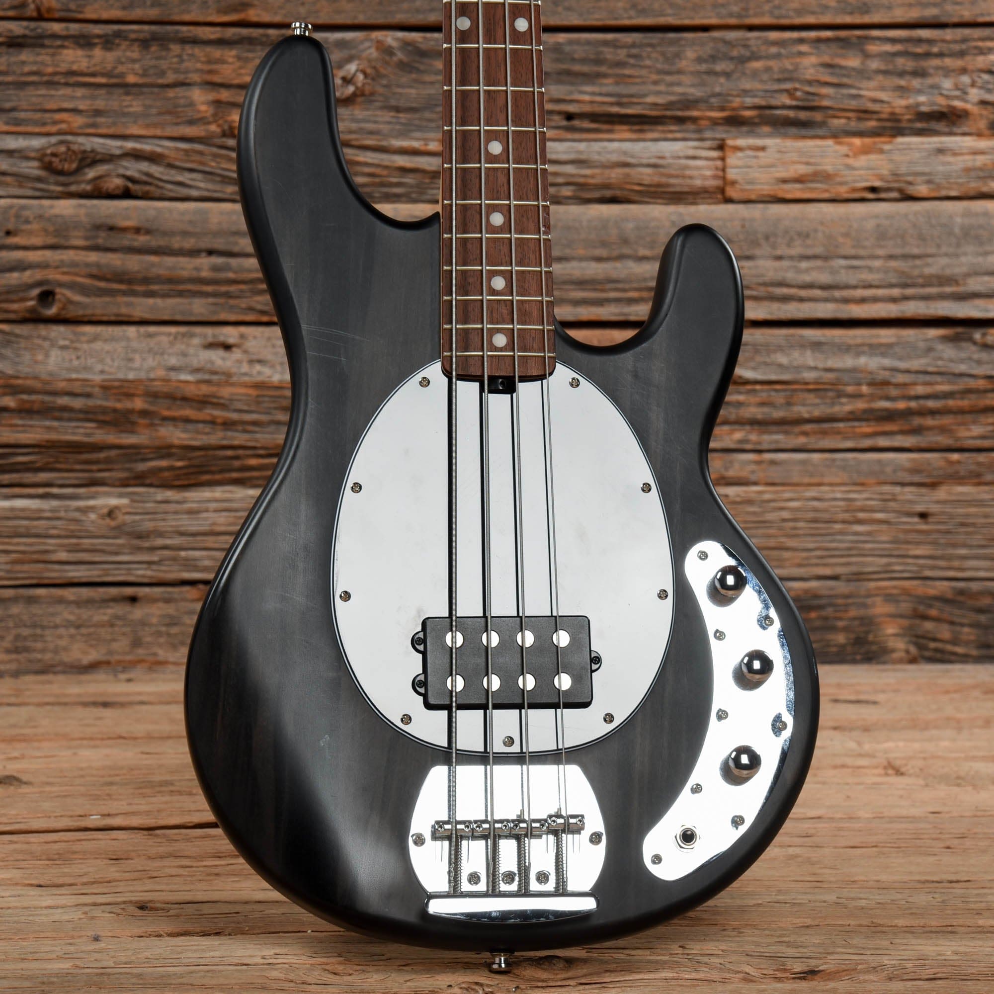 Sterling by Music Man SUB Series StingRay 4 Satin Transparent Black ...