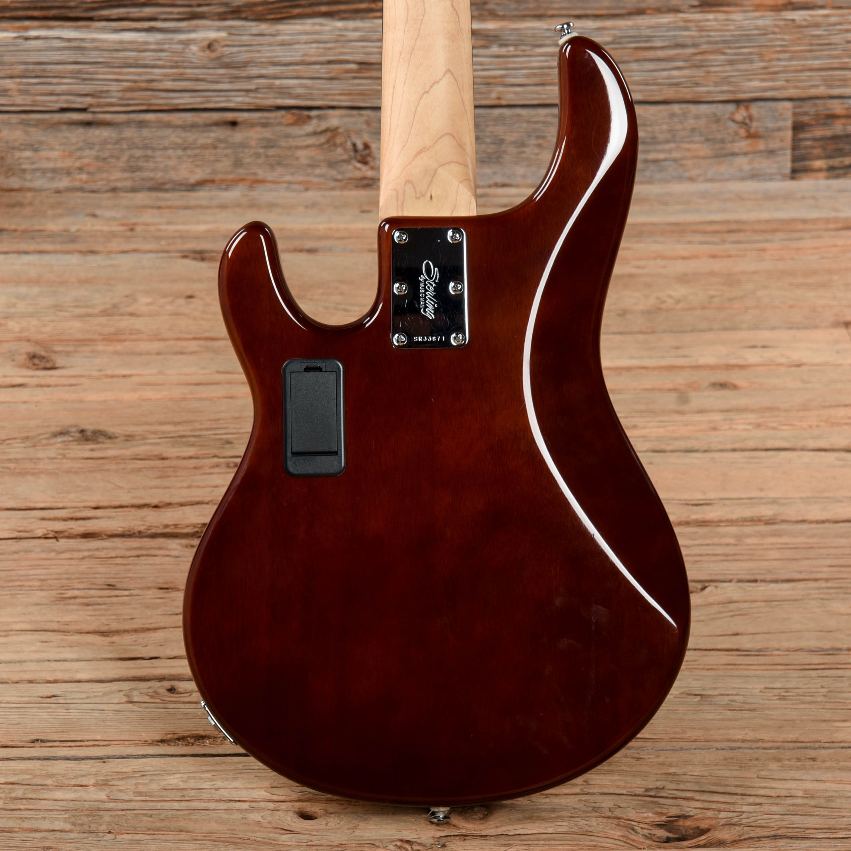 Sterling by Music Man StingRay Ray35 Koa Sunburst – Chicago Music Exchange