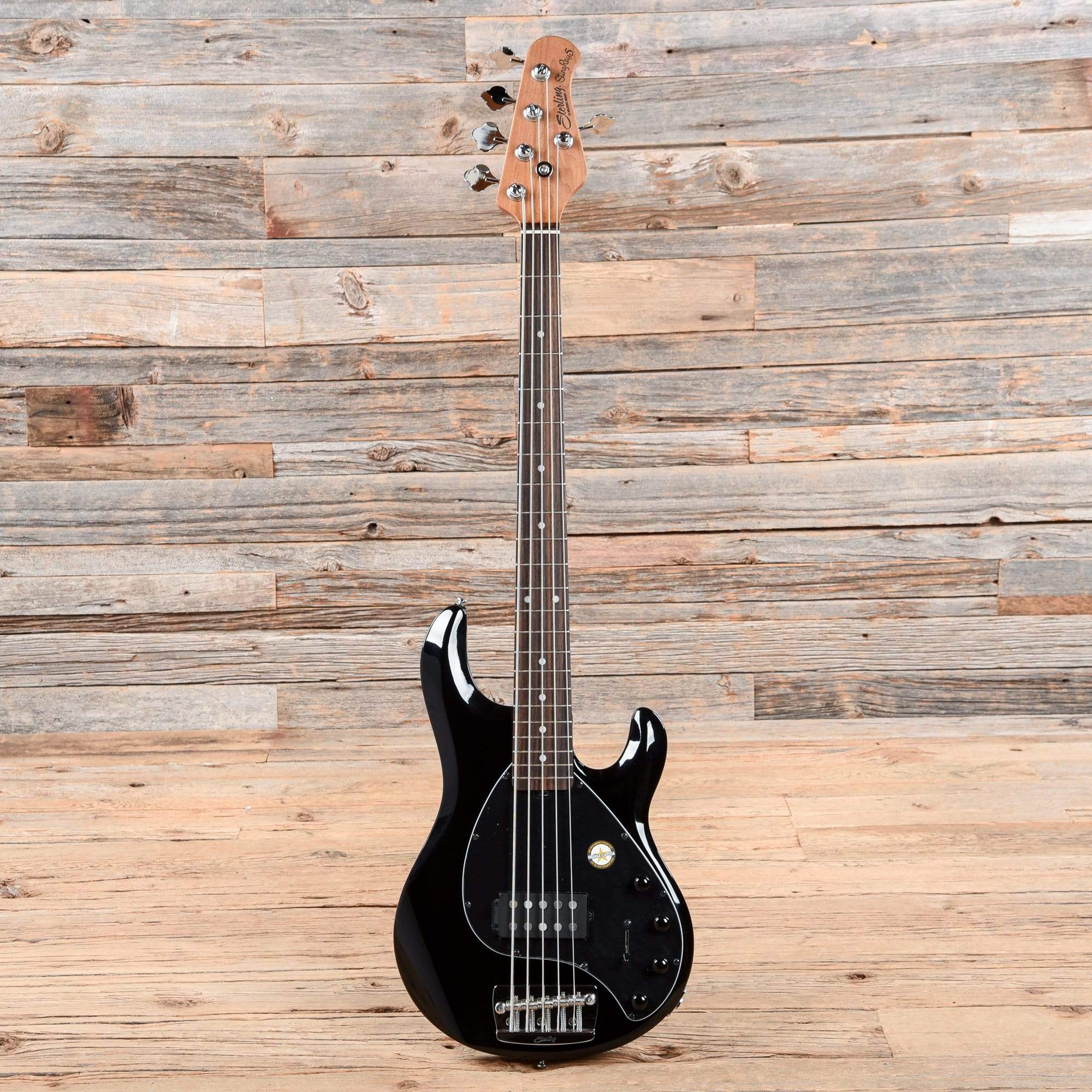 Sterling by Music Man StingRay5 5-String 5-String Black – Chicago Music ...