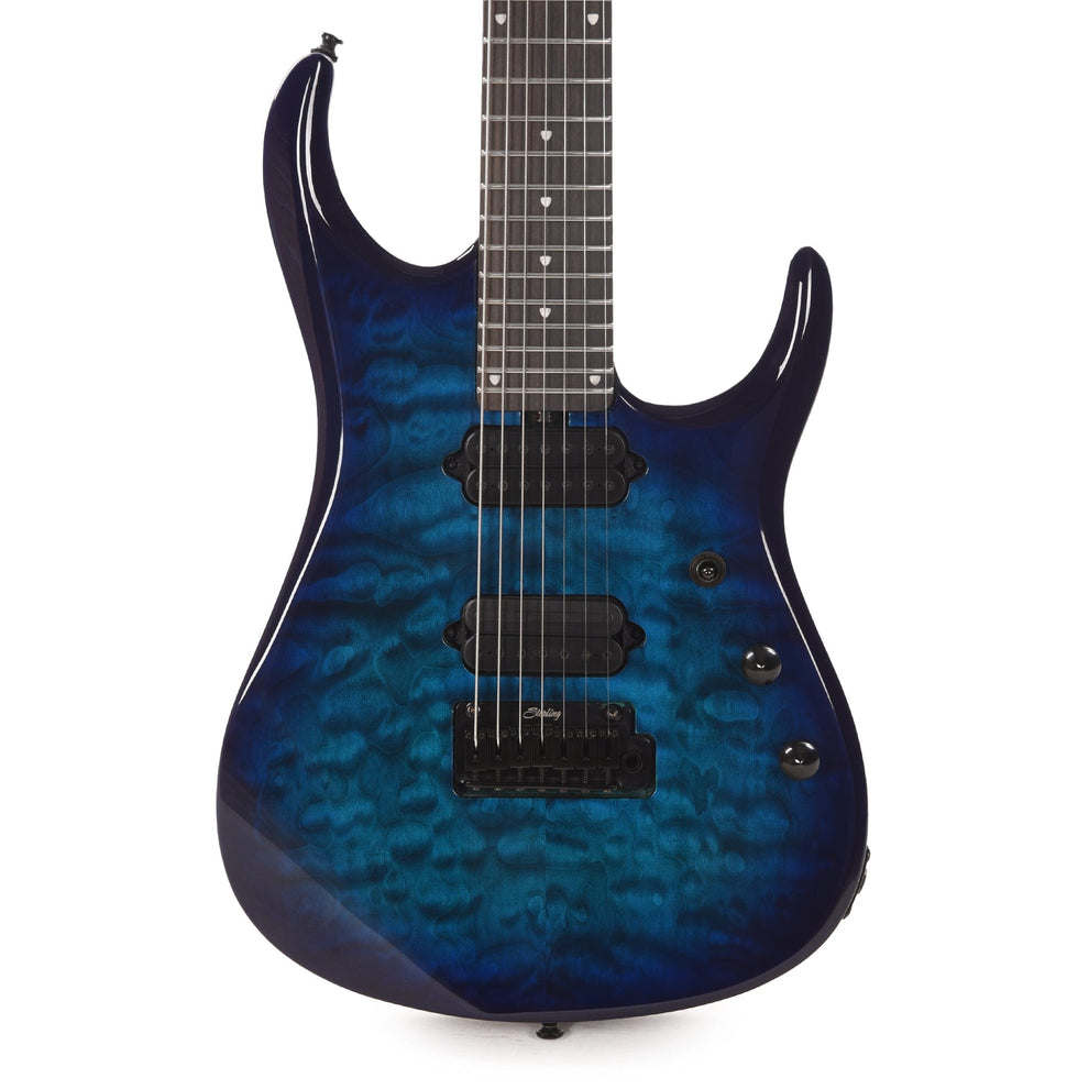 Sterling by Music Man JP157D John Petrucci 7-String Quilted Maple Ceru – Chicago Music Exchange