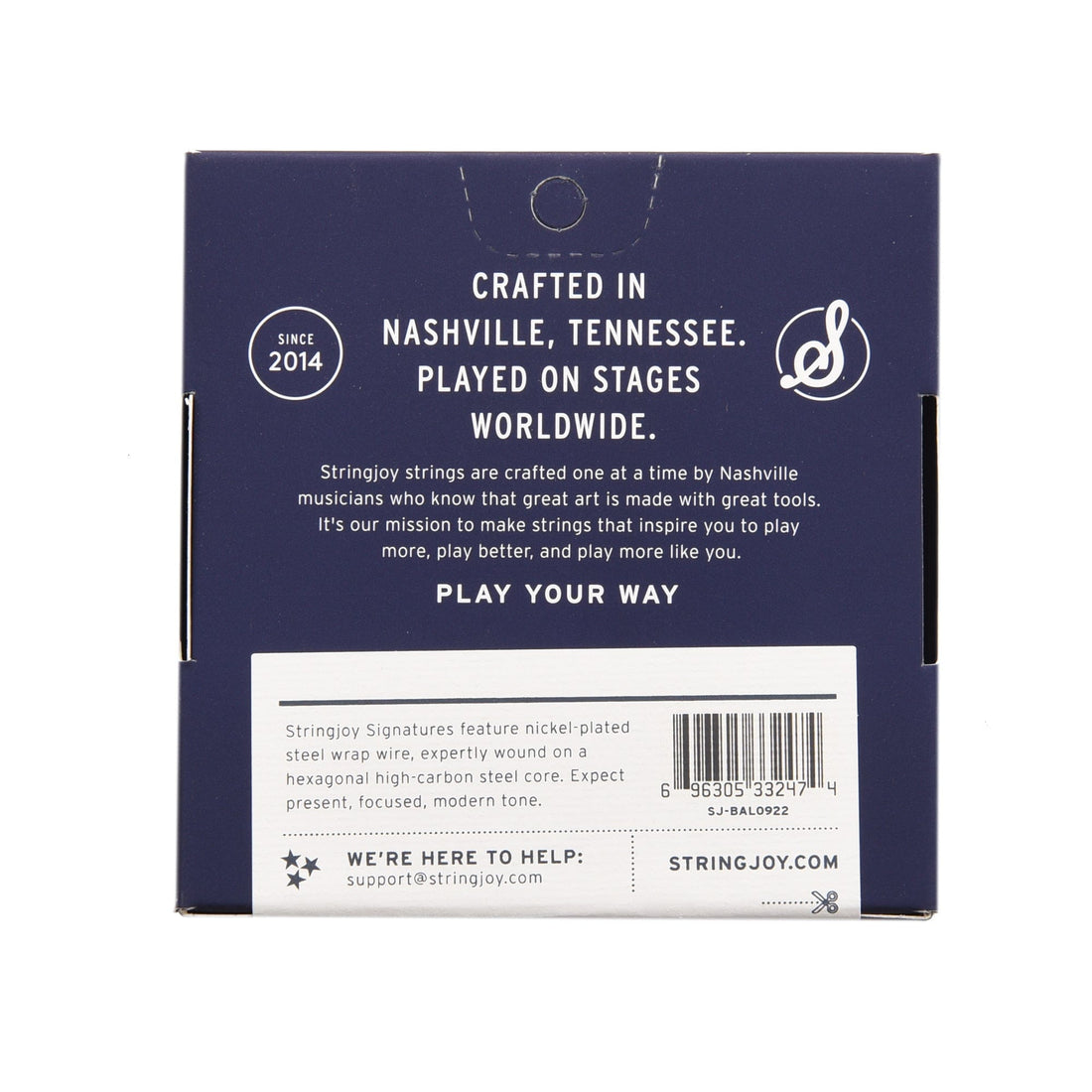 Stringjoy Signatures 12-String Balanced Super Light Gauge 9-42 Nickel ...