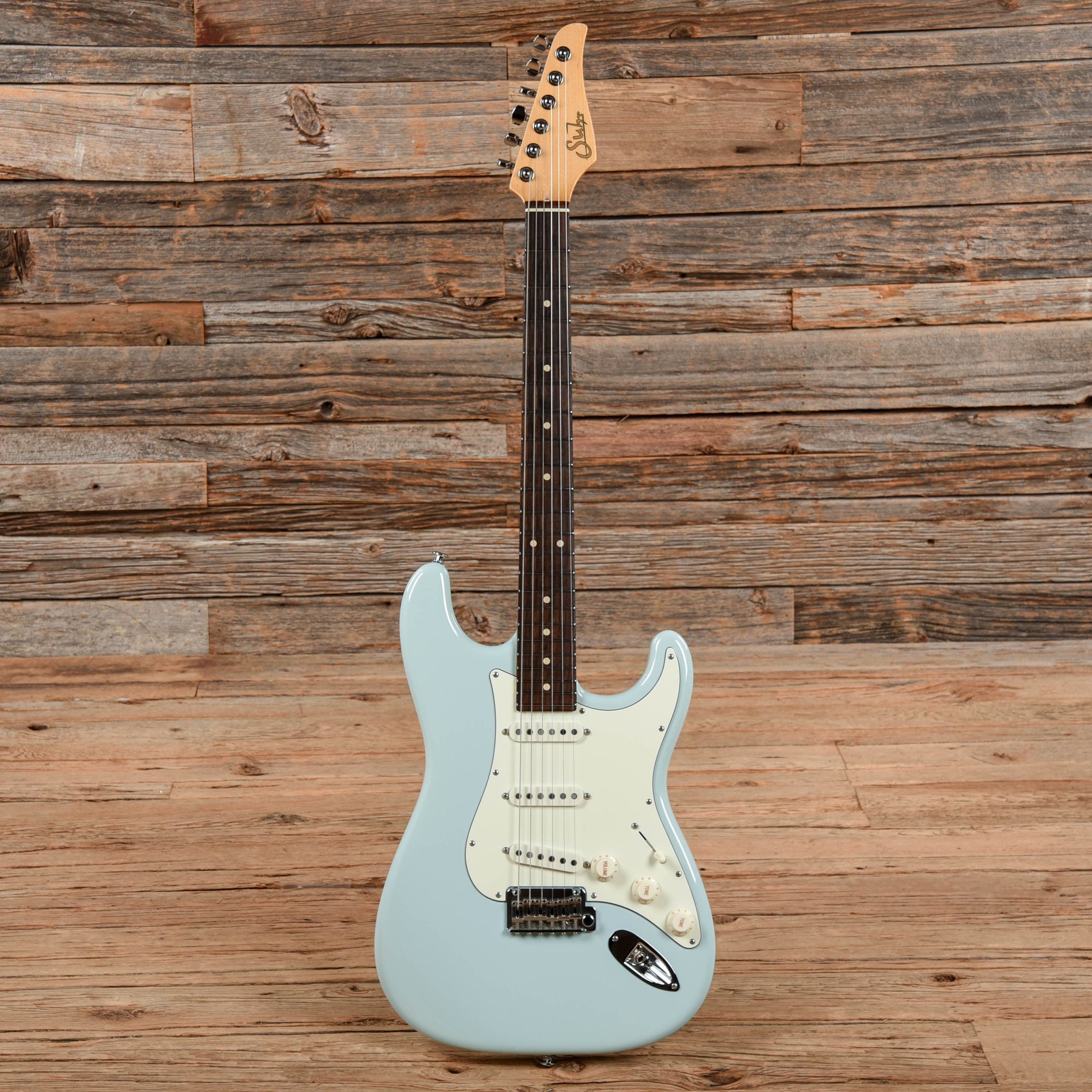 Suhr Classic Pro SSS Sonic Blue 2017 – Chicago Music Exchange