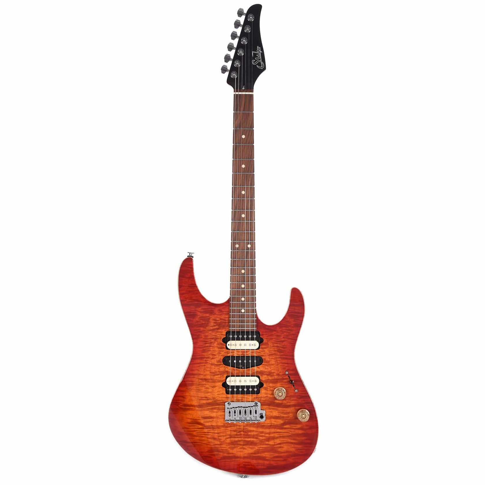 Suhr Modern Plus Curly Fireburst 2018 Limited Run – Chicago Music Exchange