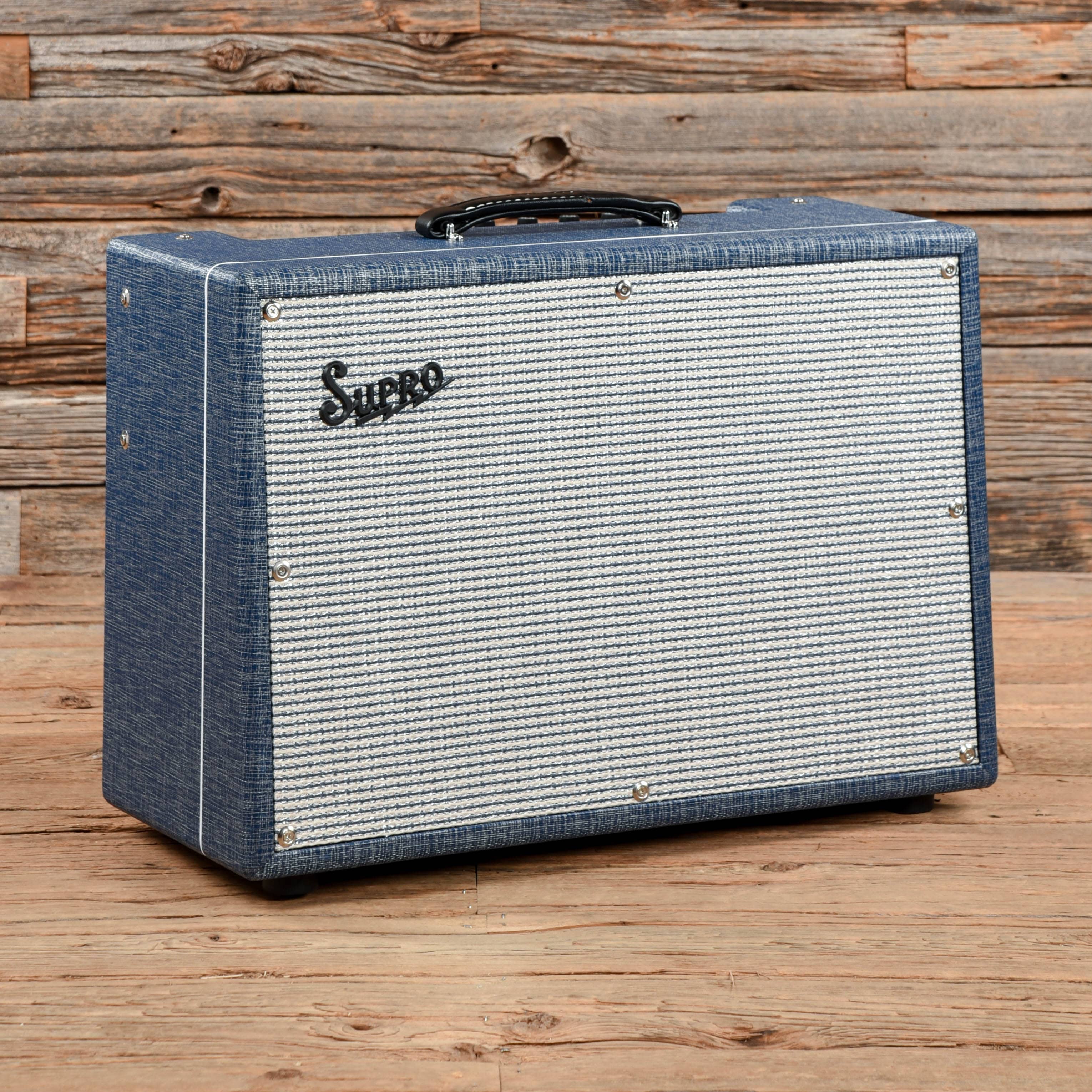 Supro 1648RT Saturn Reverb 15-Watt Guitar Combo Amp – Chicago Music ...