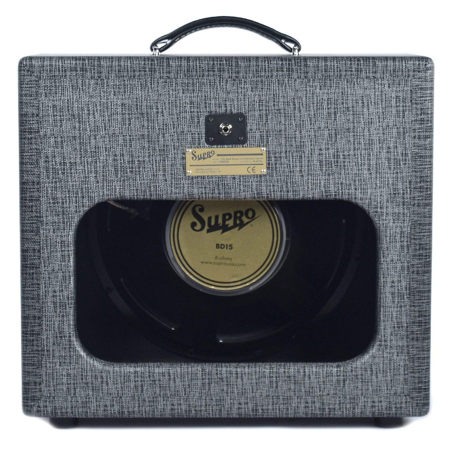 Supro 1791 Black Magick 1x15 Extension Cabinet – Chicago Music Exchange
