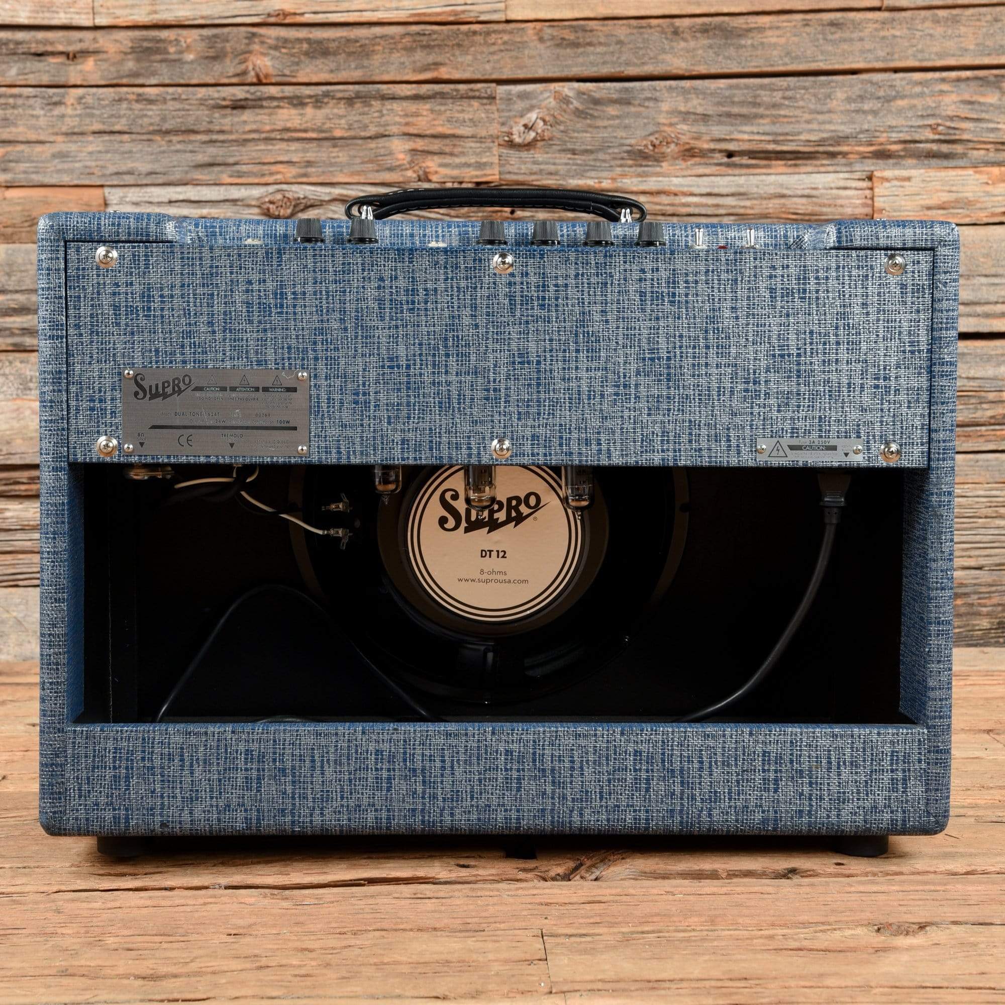 Supro 1624T Dual Tone Reissue 24w 1x12 Guitar Combo – Chicago Music ...