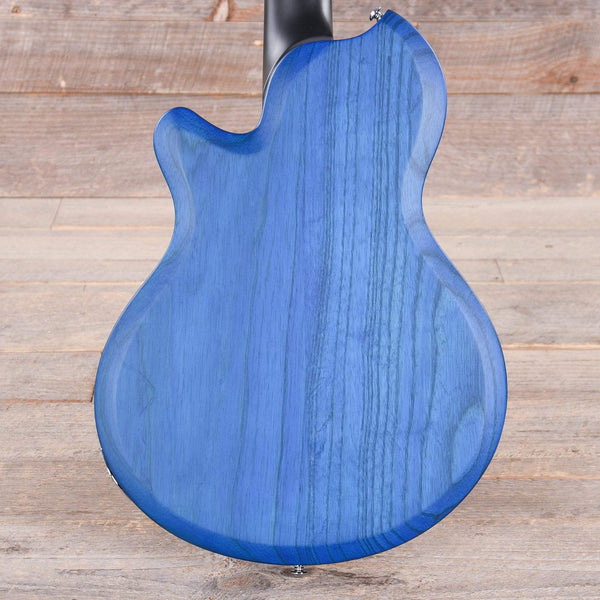 Supro Huntington III Bass Transparent Blue Ash w/Piezo – Chicago Music ...