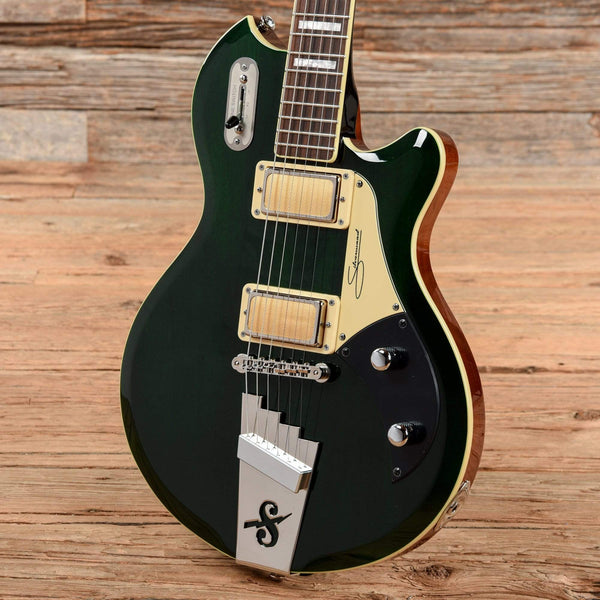 Supro 1296 Silverwood Trans British Racing Green 2019 – Chicago Music ...