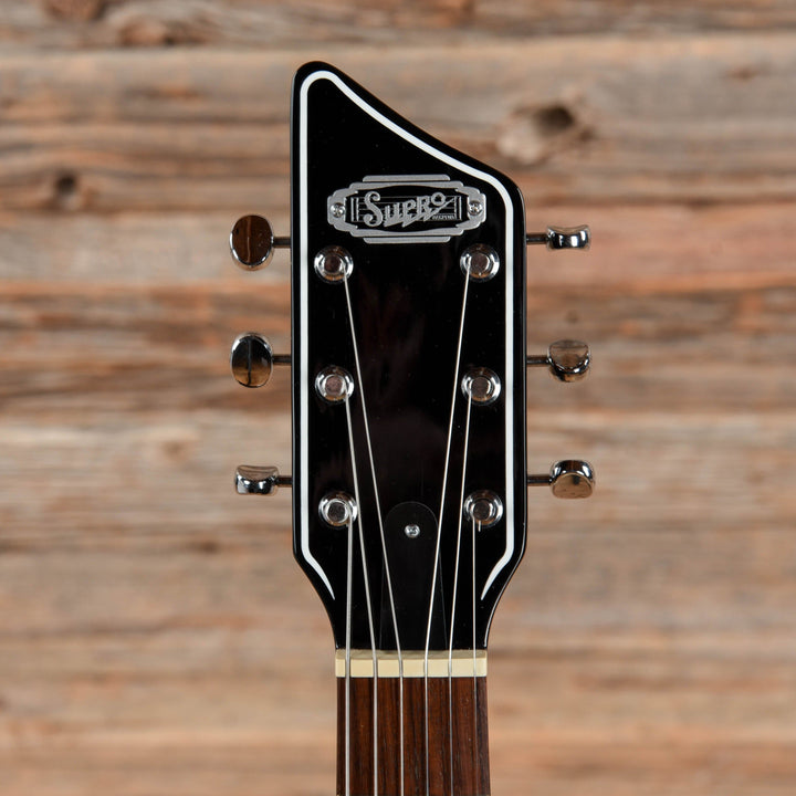 Supro 2020AW Westbury Dual Pickup Island Series Antique White – Chicago ...