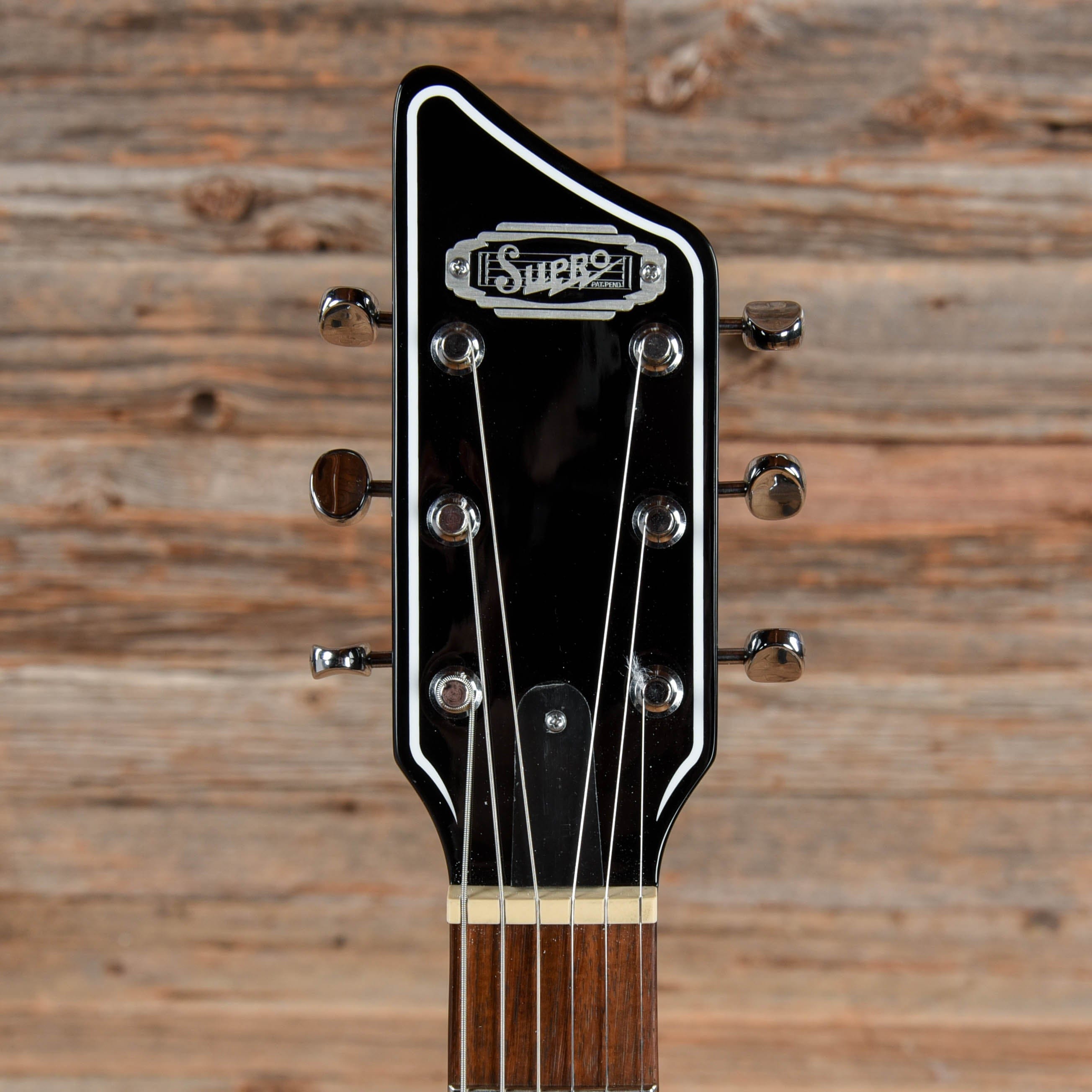 Supro 2020BM Westbury Dual Pickup Island Series Ocean Blue Metallic 20 ...