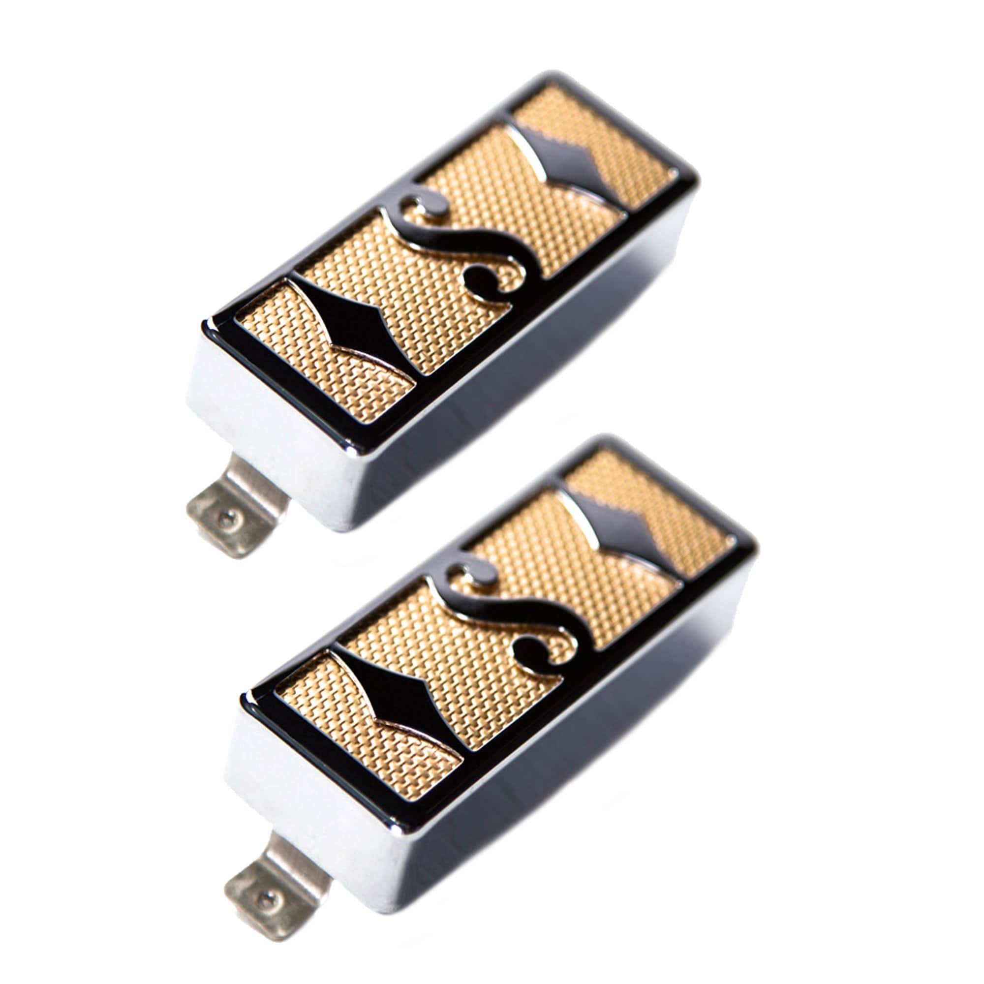Supro Gold Foil Mini Humbucker Pickup Set – Chicago Music Exchange